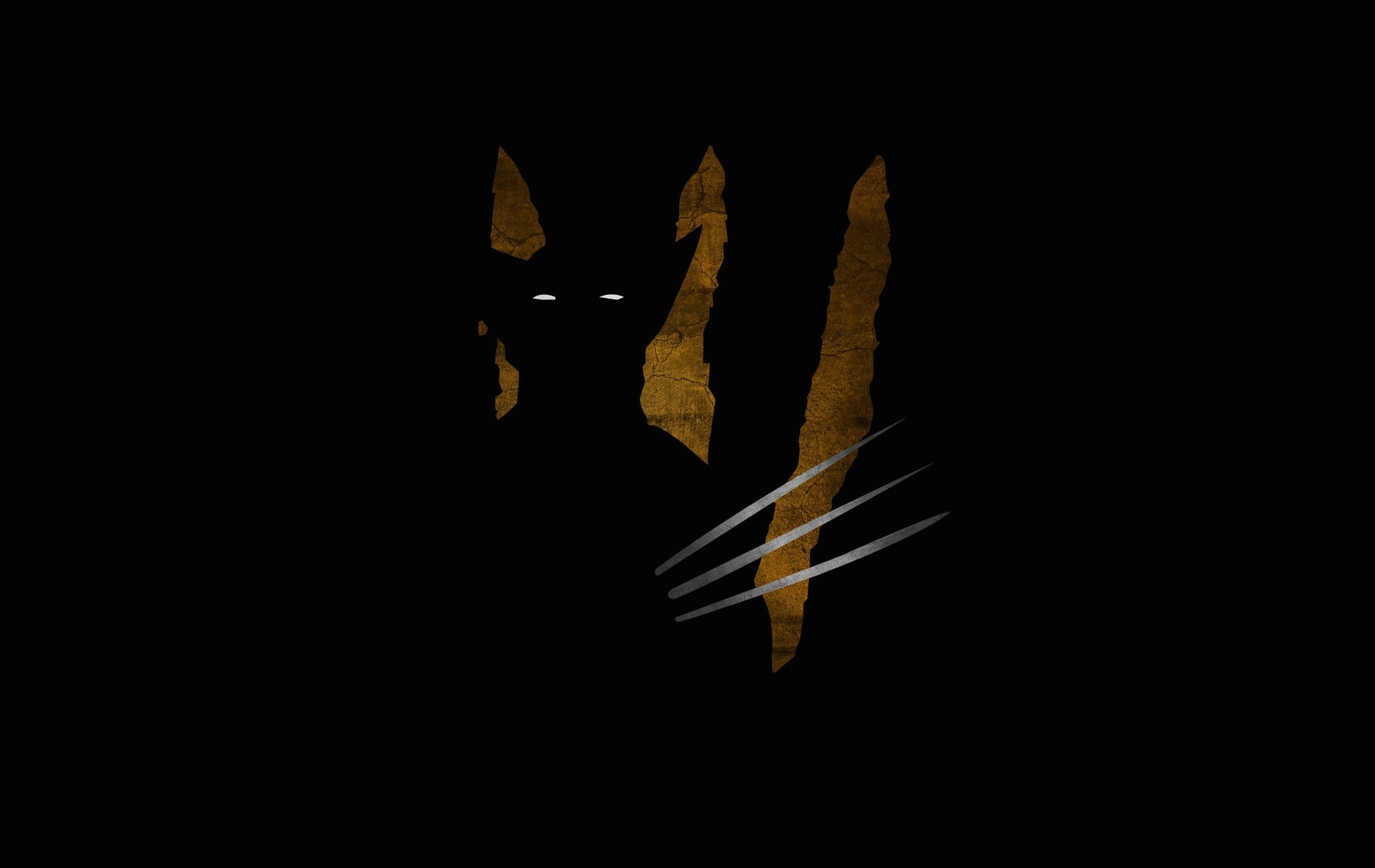 Wolverine Shadow HD: Iconic Comic Claws Wallpaper
