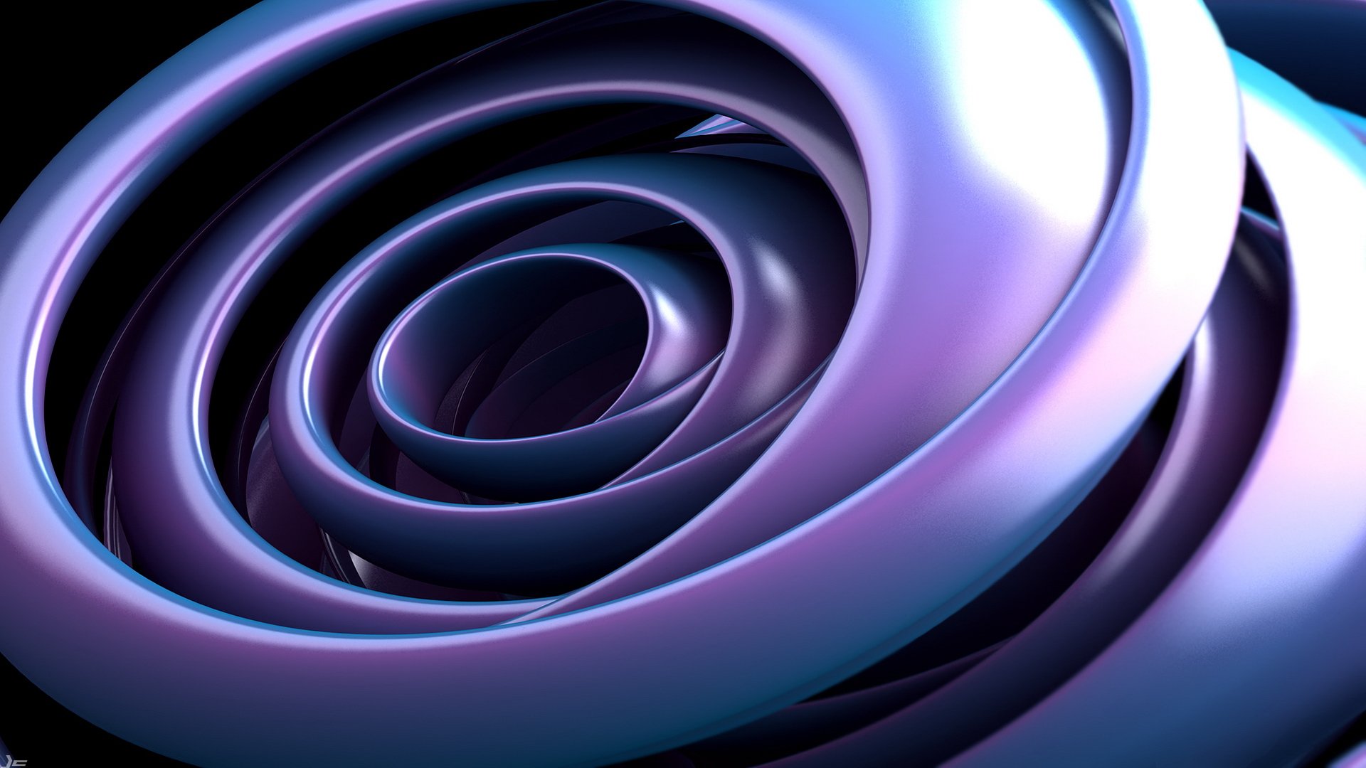 Chromatic Vortex — 3D CGI Artistic HD Wallpaper | 1920x1080 | Wallpaper ...