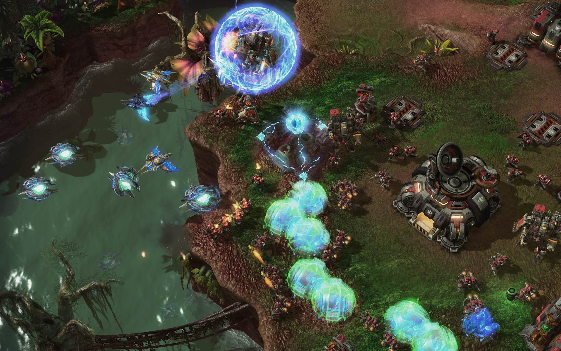 StarCraft II Battle Clash - Download Free HD Wallpaper