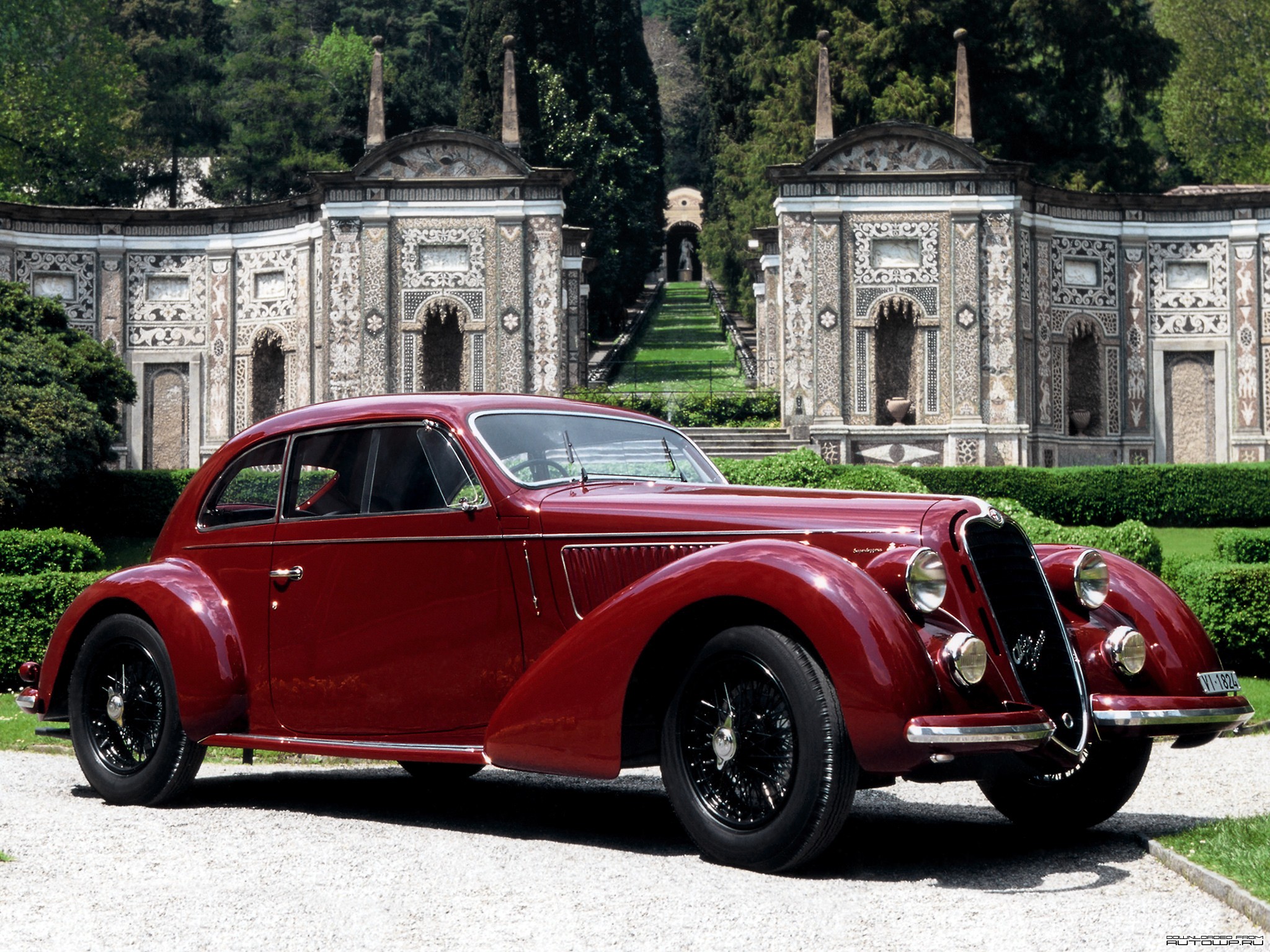 Download Vehicle Alfa Romeo 6C 2300 HD Wallpaper Download Vehicle Alfa Romeo 6C 2300 HD Wallpaper