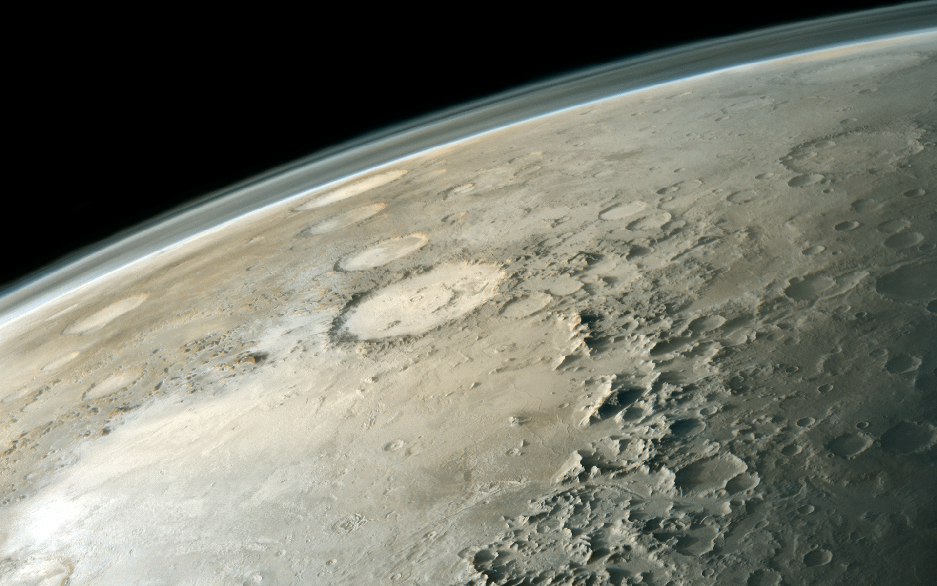 Moon Crater Wallpaper