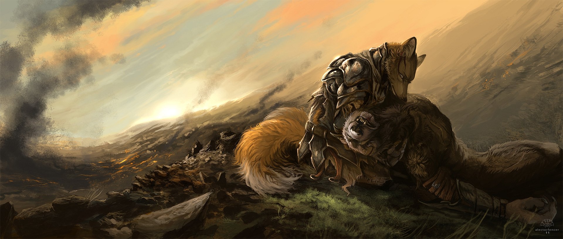 Download Fantasy Creature Wallpaper by AlectorFencer