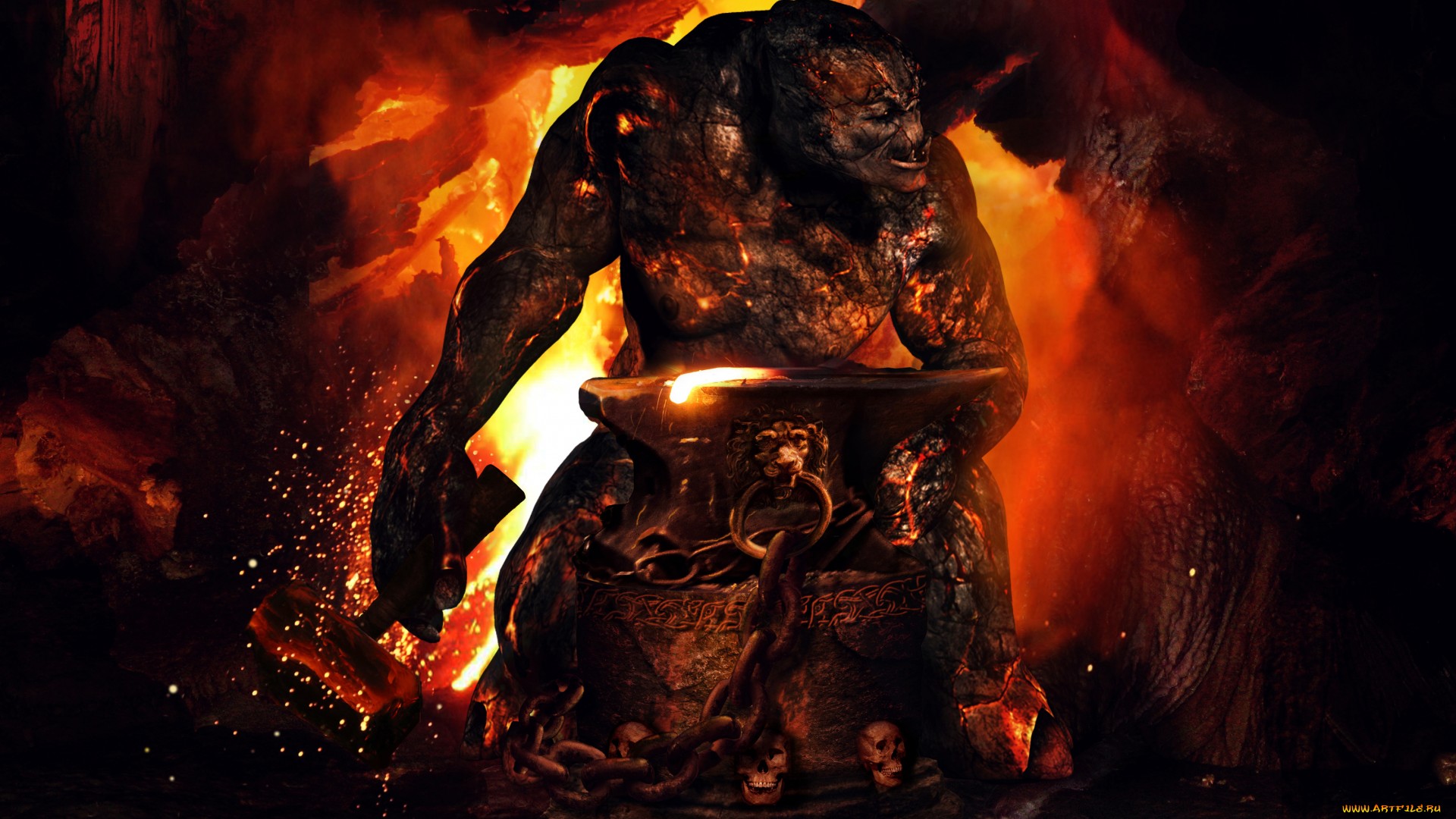 Download Dark Creature HD Wallpaper