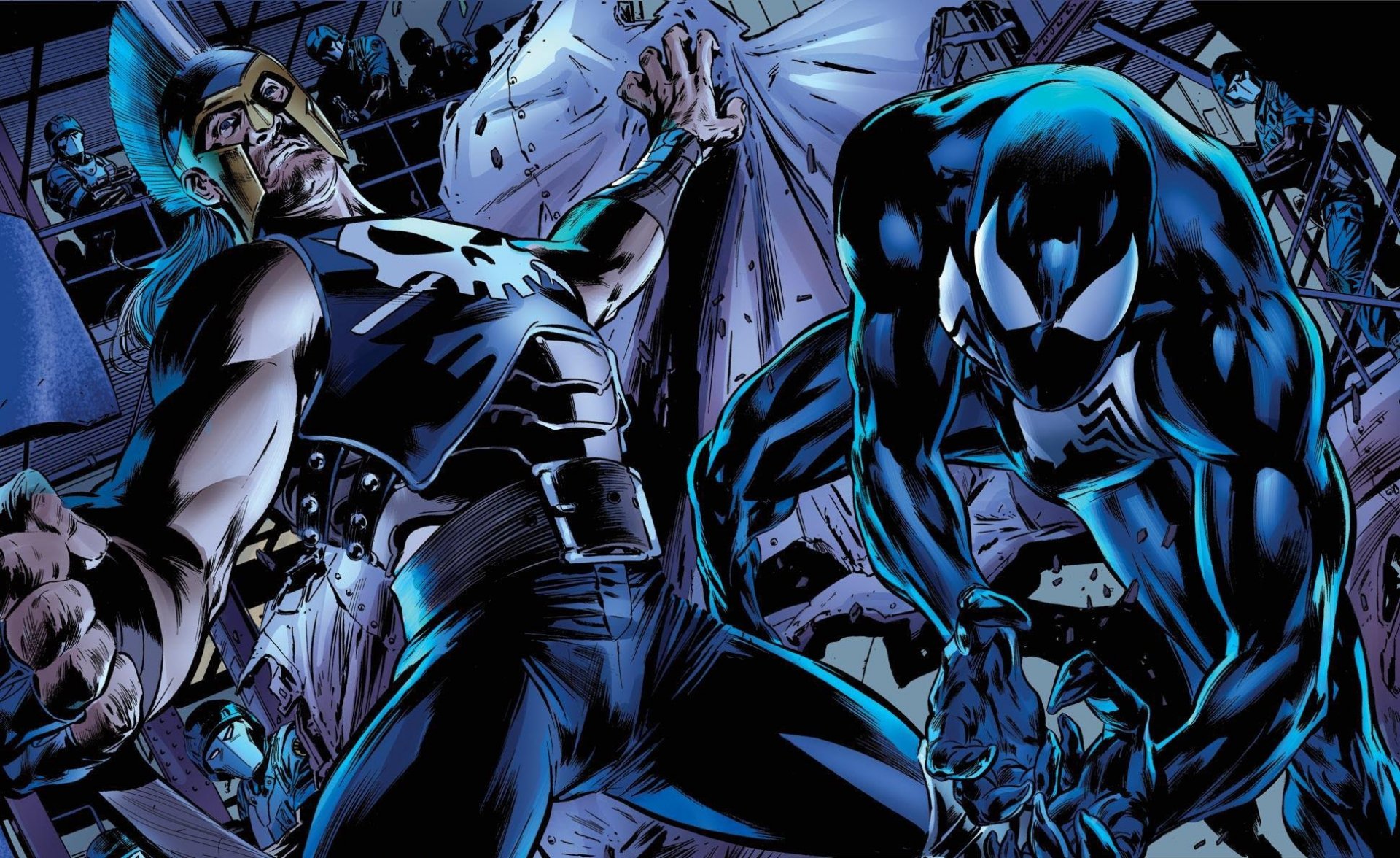 Download Venom Thor Comic Avengers HD Wallpaper by Bryan Hitch
