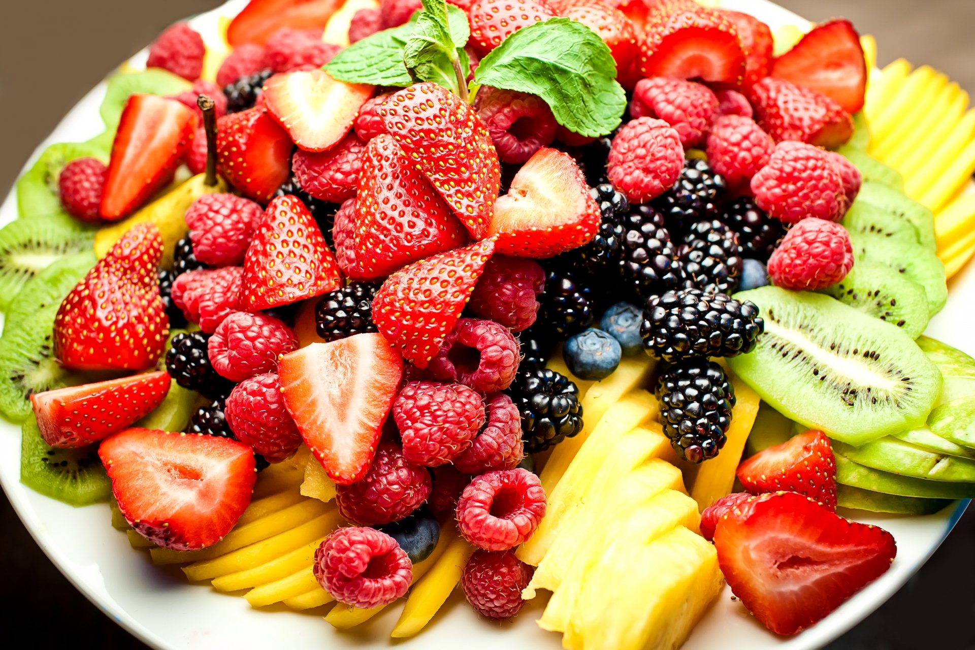 Vibrant Fruit Medley - Exquisite HD Wallpaper