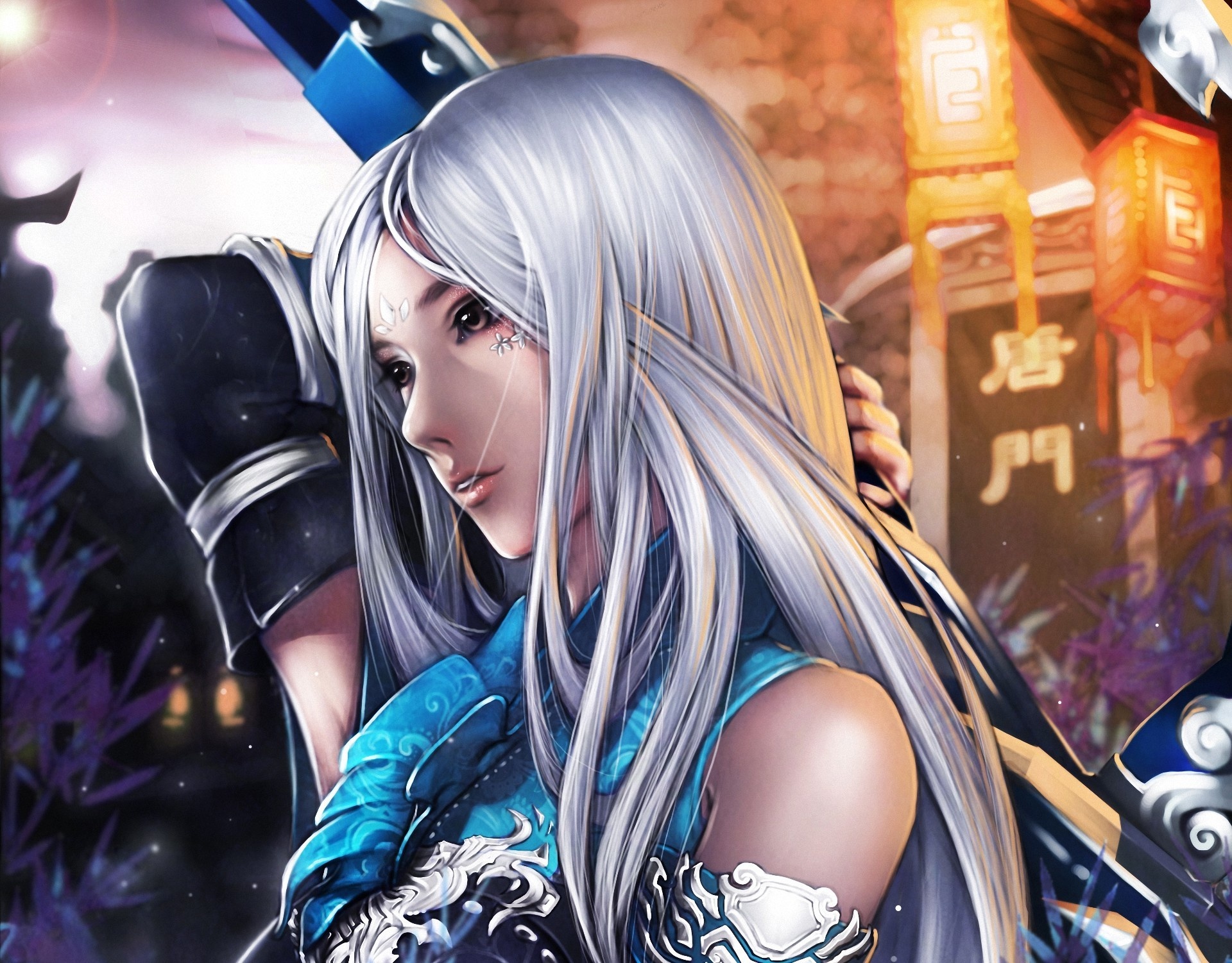 Fantasy Women Warrior HD Wallpaper: Strength and Elegance