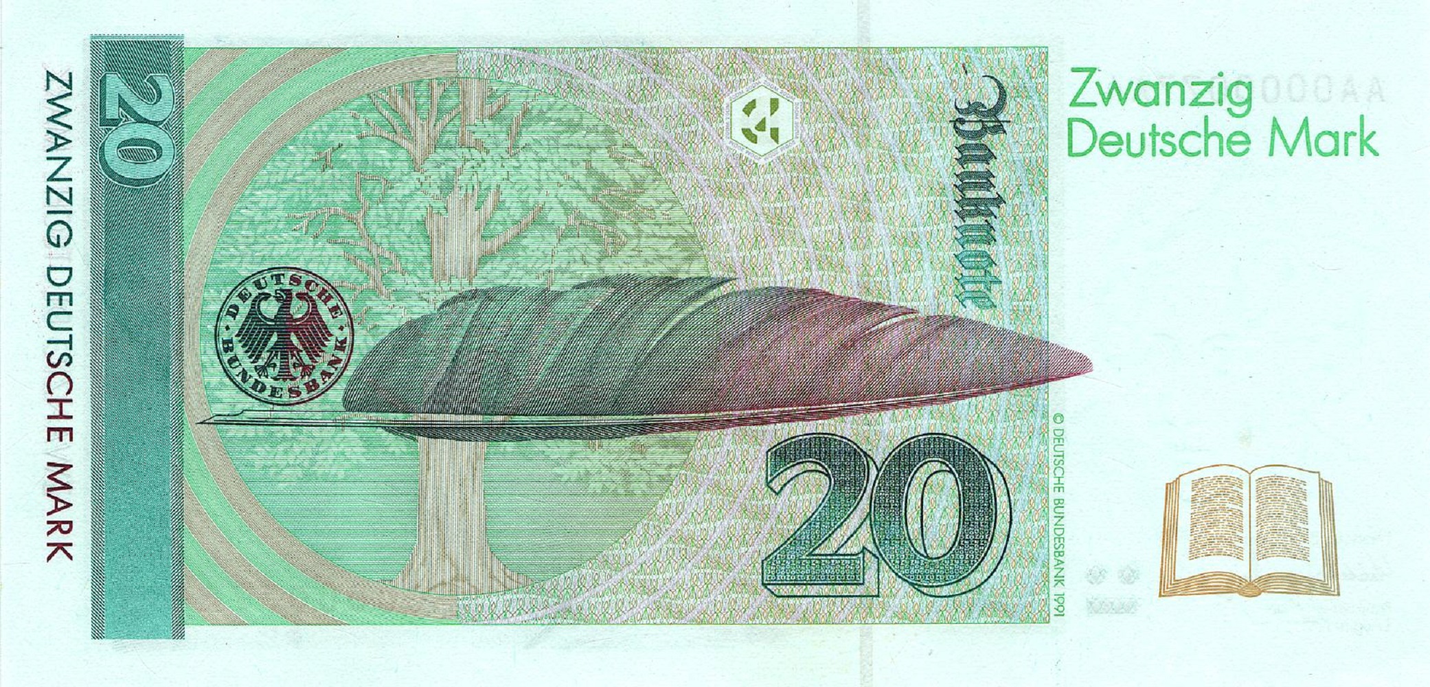 Man Made Deutsche Mark Wallpaper