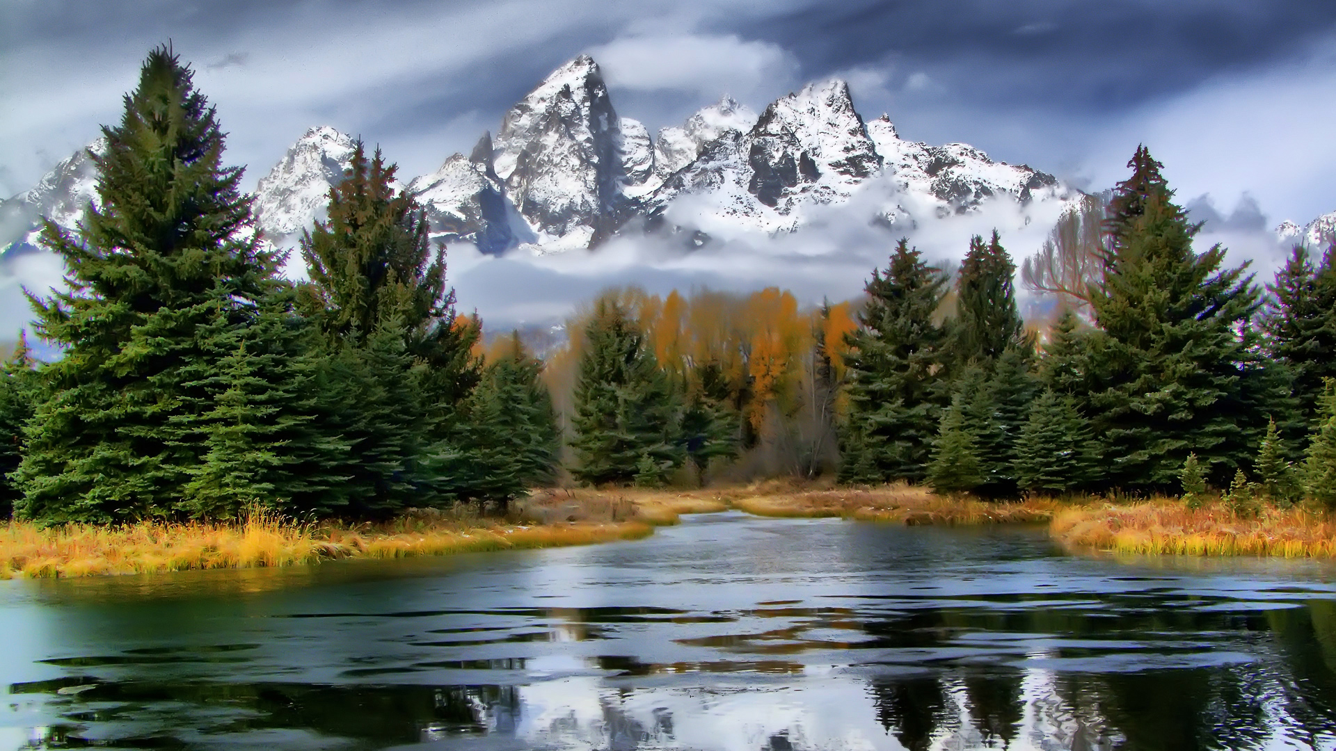 Download Nature River HD Wallpaper