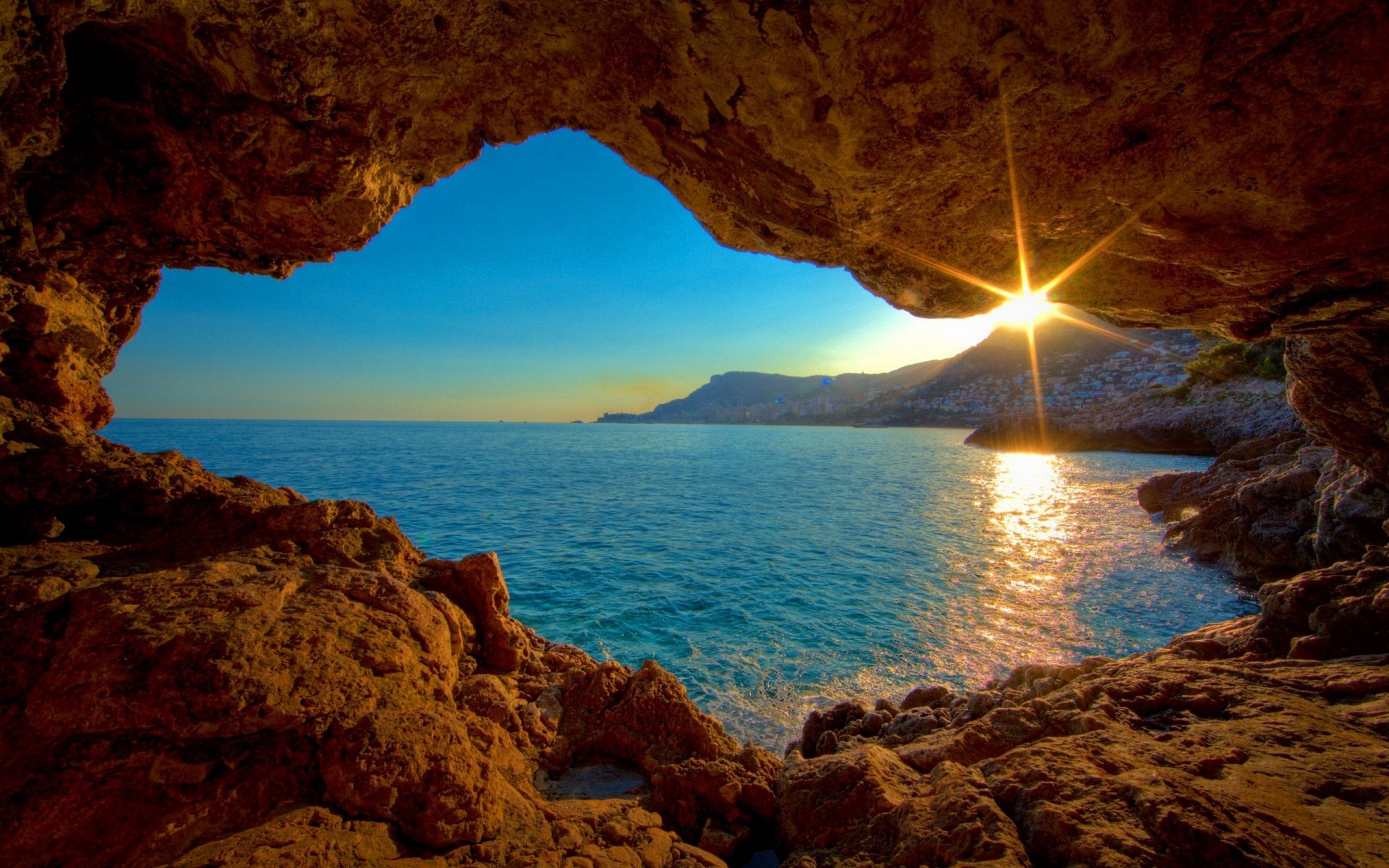 Monaco Ocean Sunset - HD Wallpaper by Rainer Brunotte