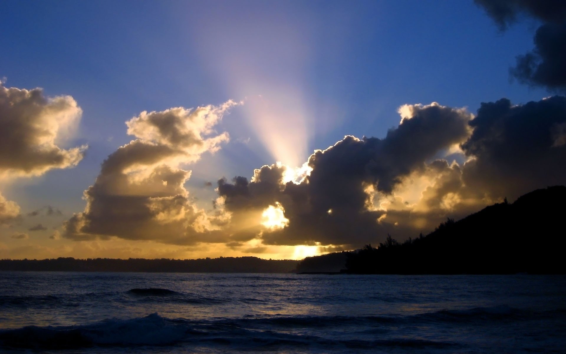 Download Nature Sunbeam HD Wallpaper
