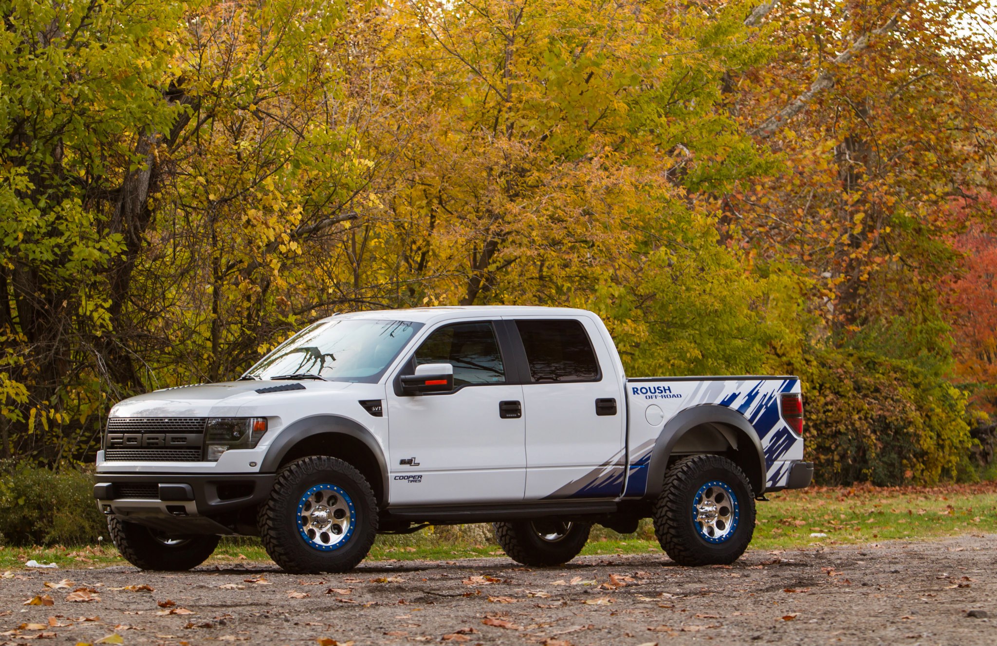 Wallpaper Ford Raptor White