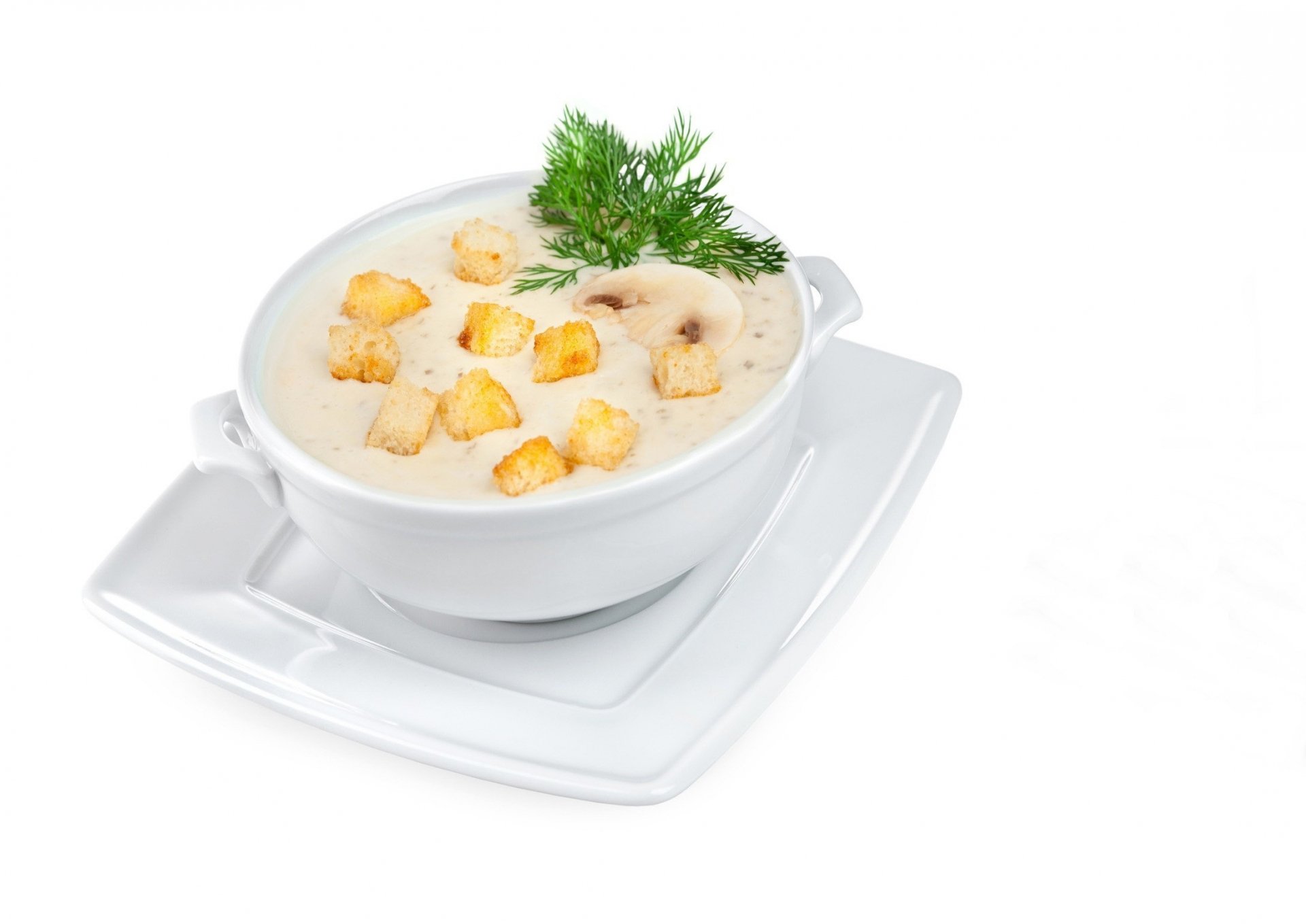 Creamy Soup Delight HD Wallpaper