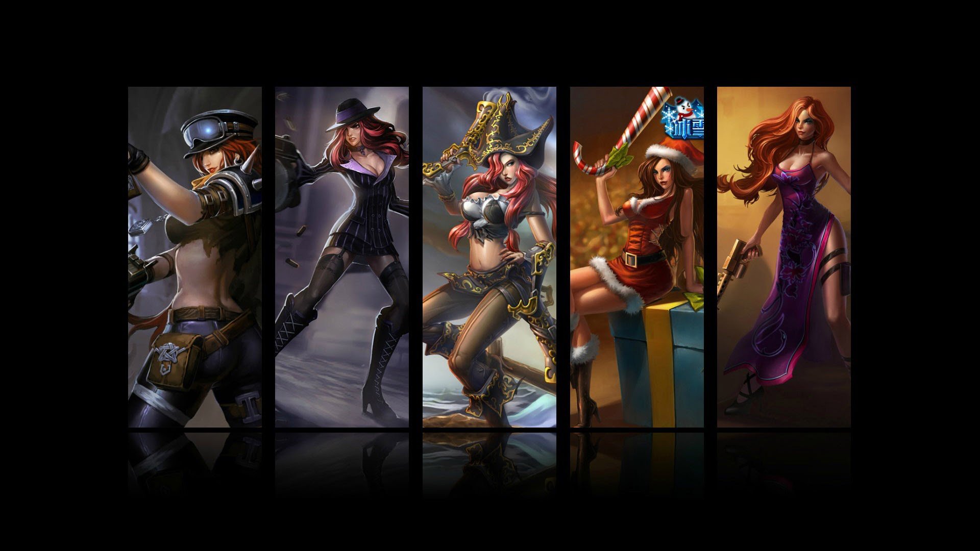 Download Fantasy Miss Fortune (League Of Legends) Video Game League Of Legends HD Wallpaper