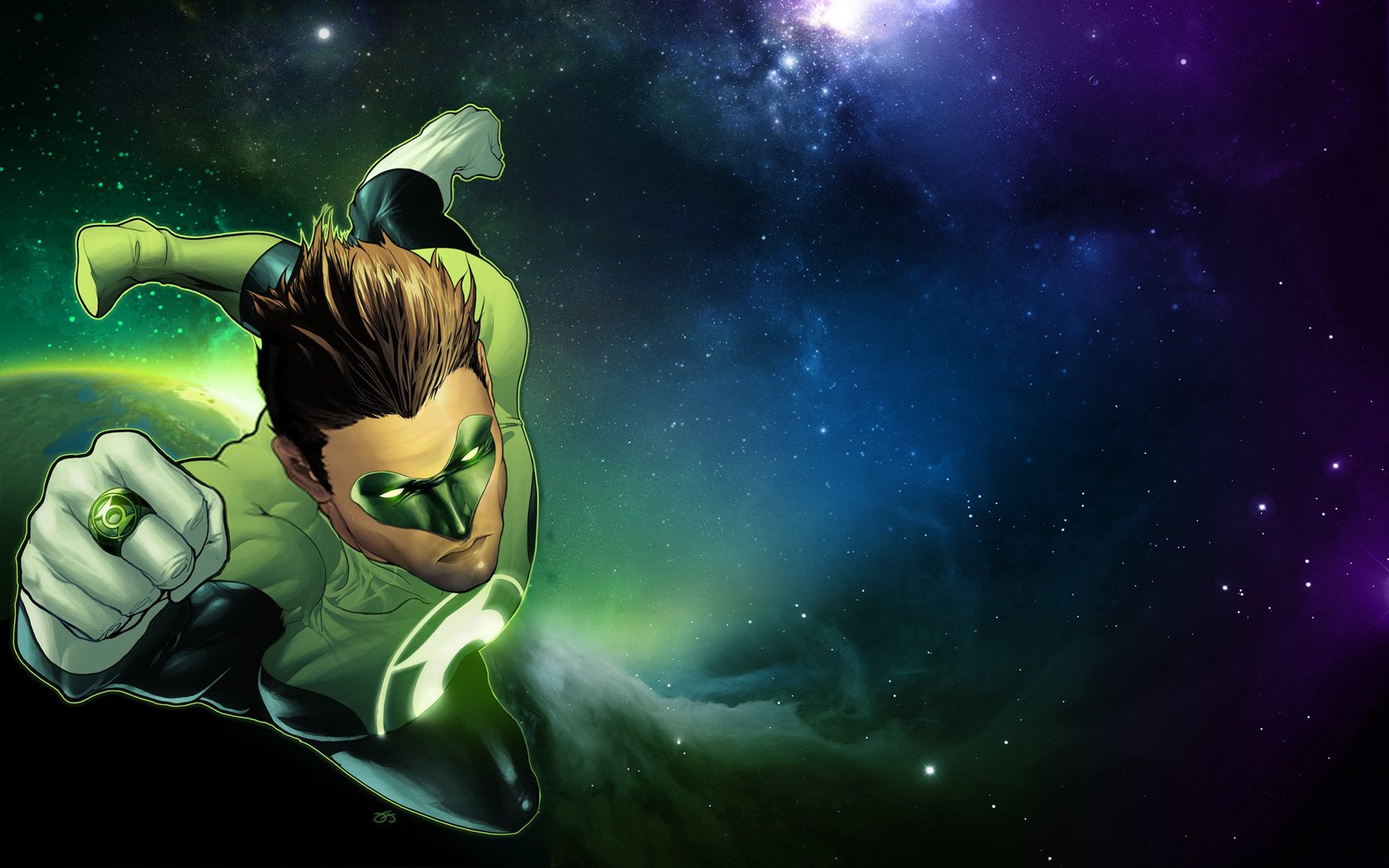 Green Lantern Comic HD Wallpaper: Hero of the Cosmic Light