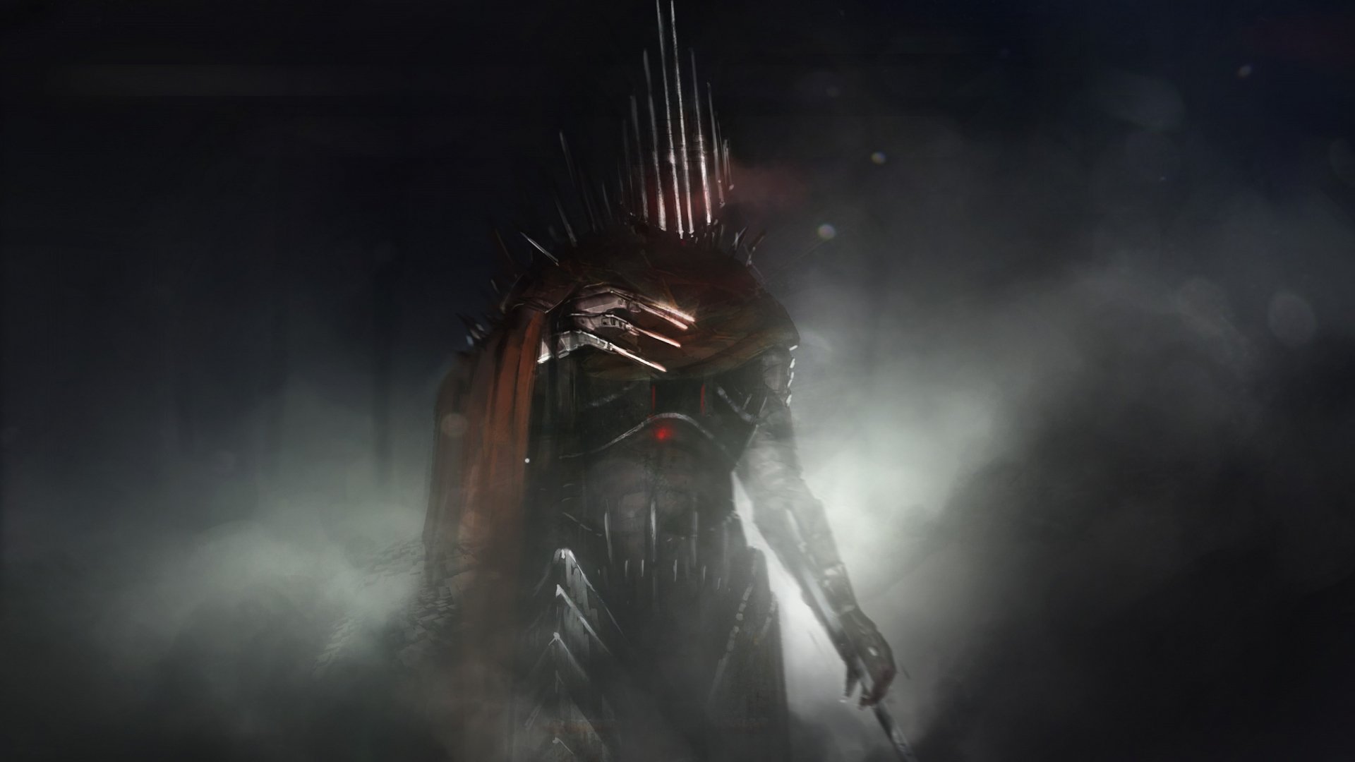 2K Quad HD: Abyssal Sentinel — Dark Creature Wallpaper | 3200x1800 ...