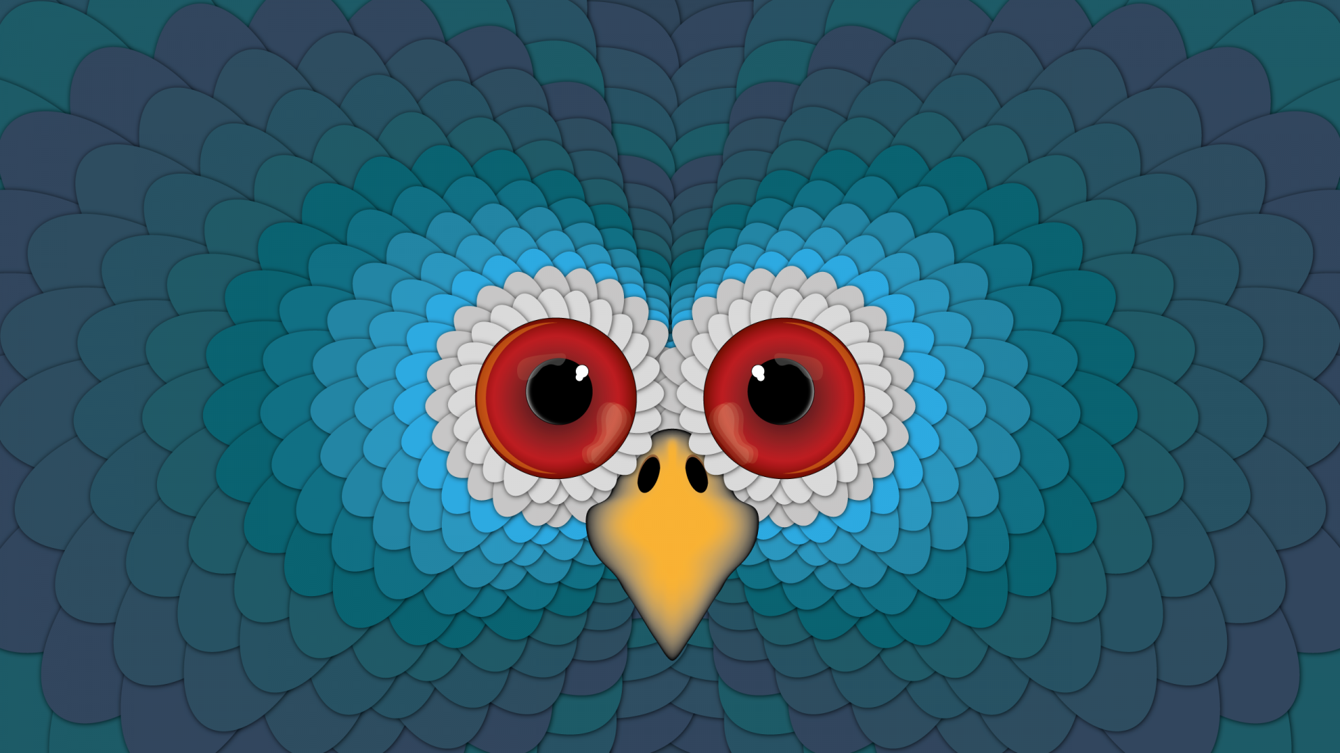 Vibrant Owl HD Wallpaper: A Majestic Animal Encounter