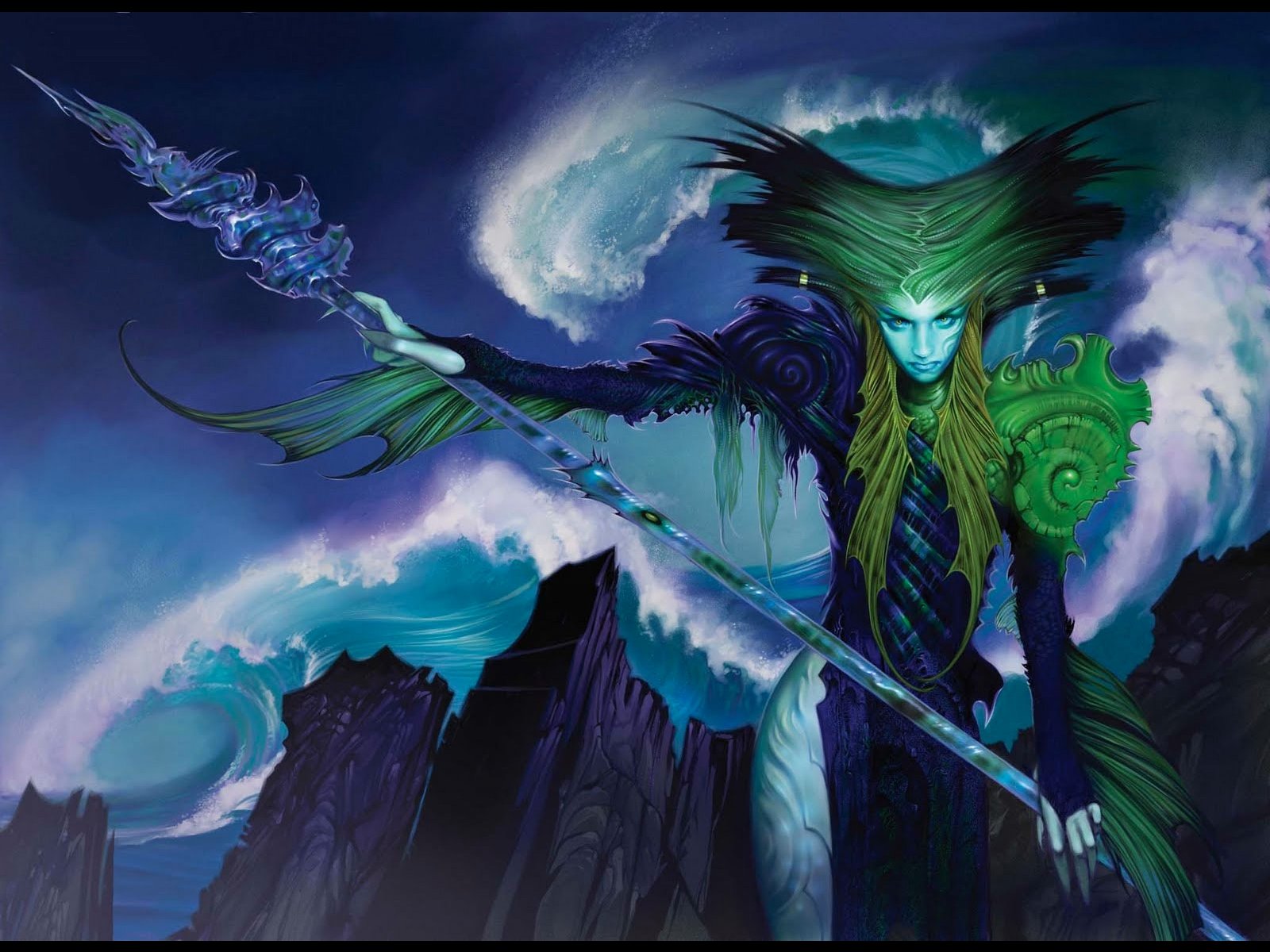 Magical Realms: HD Wallpaper from Magic: The Gathering by Allen Williams