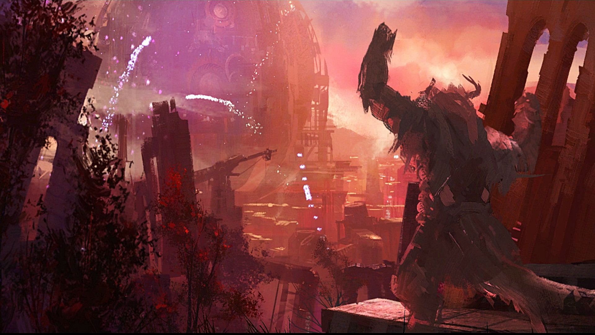 Black Citadel by Shaely | 1920x1080 | Wallpaper Abyss