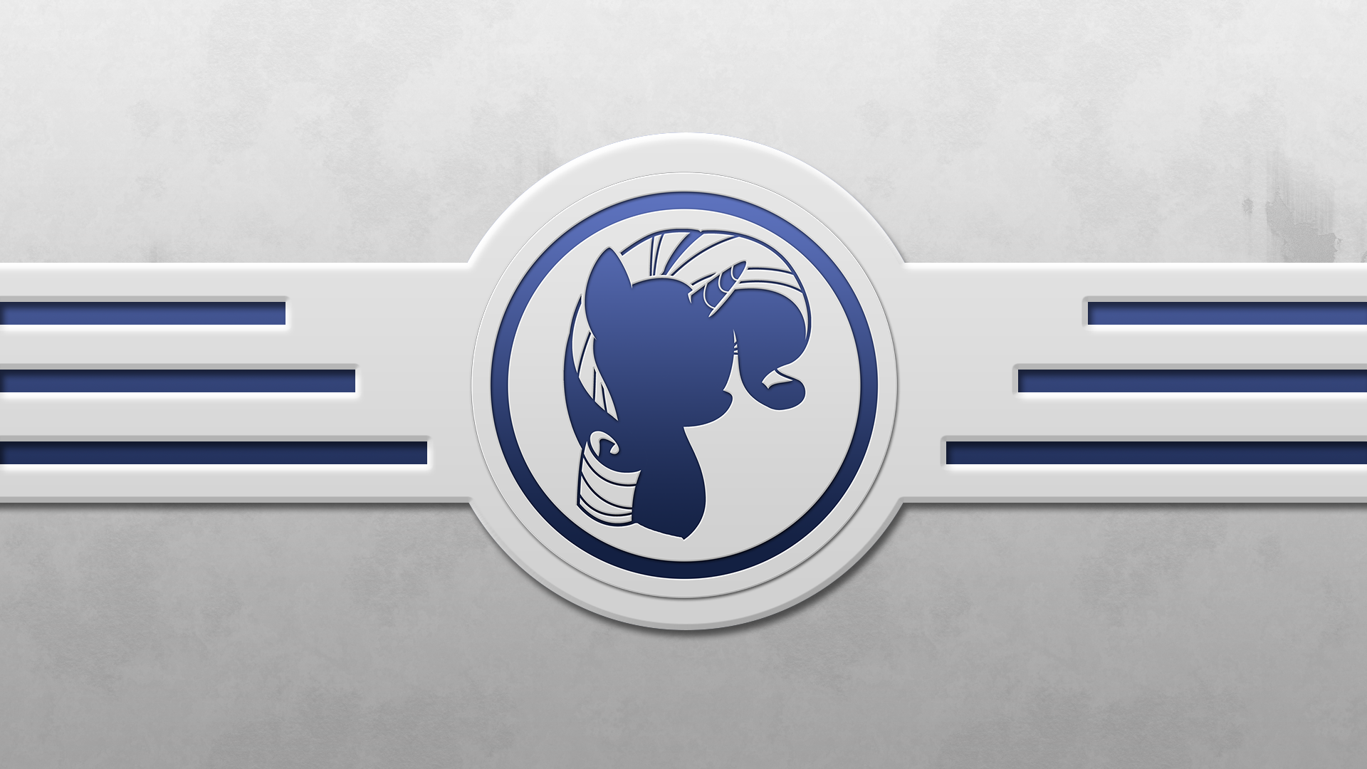 Rarity Vector Emblem – My Little Pony HD Wallpaper by Northwestcore
