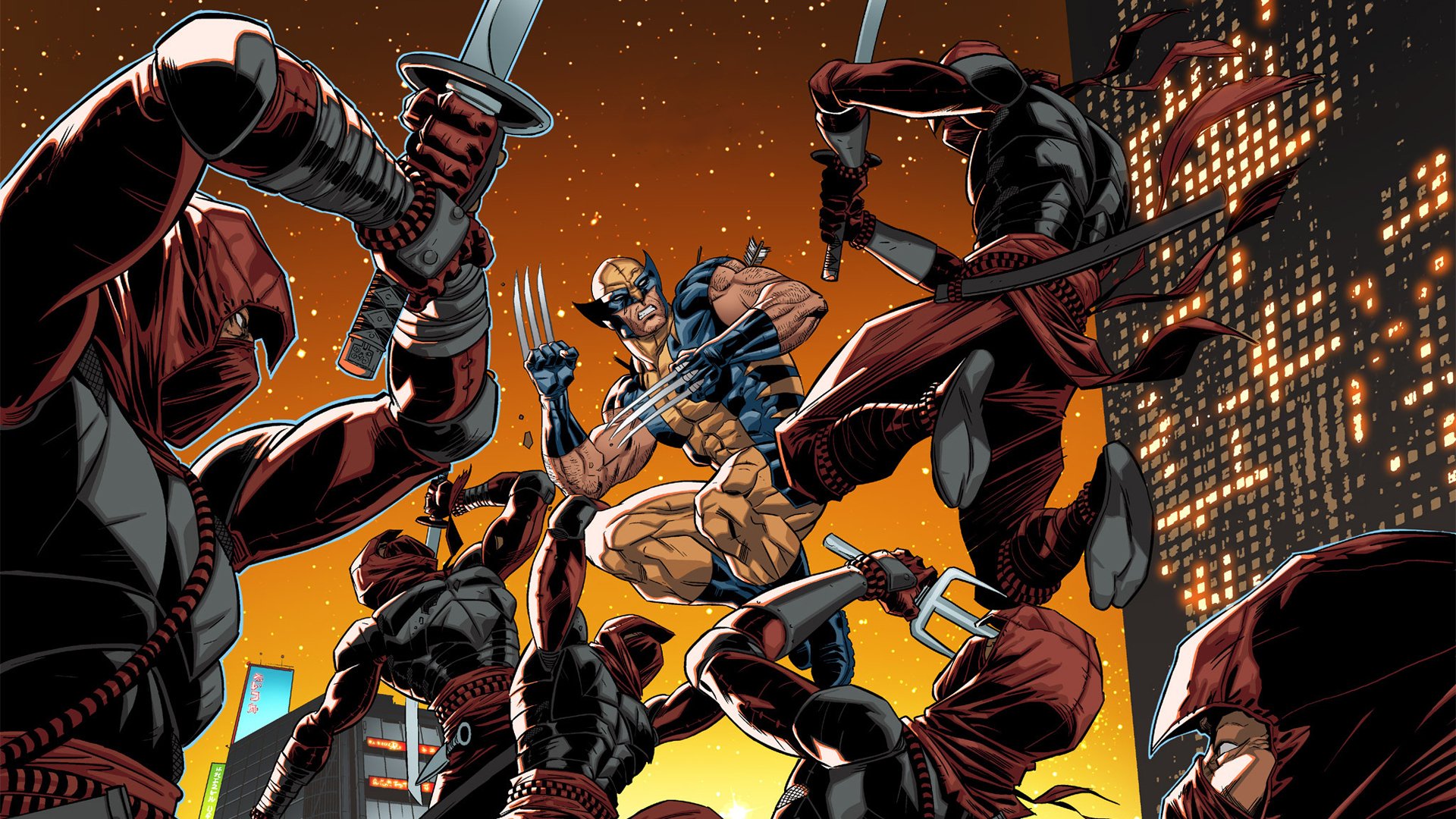 Wolverine: Japan’s Most Wanted – Epic Comic HD Wallpaper