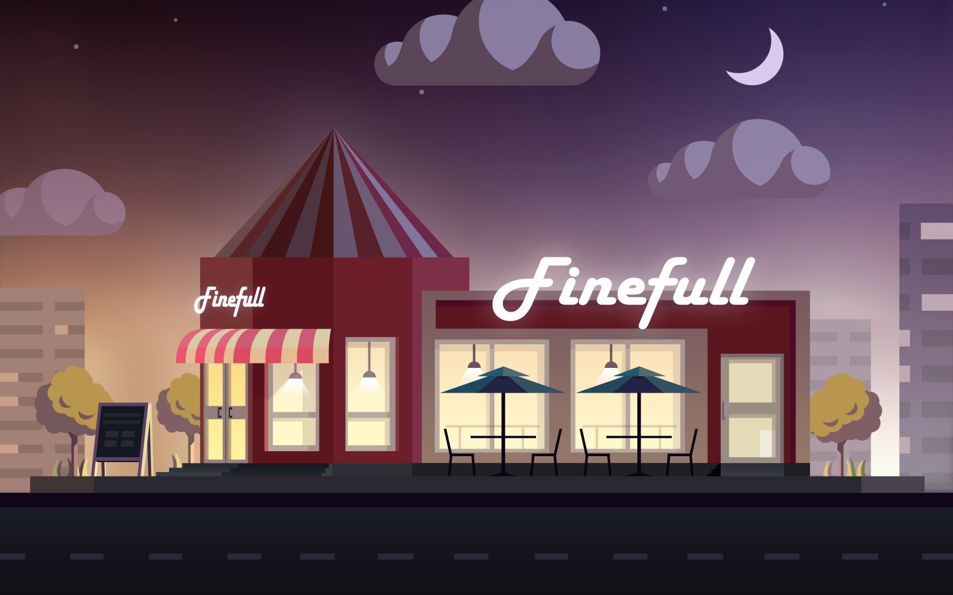 BFDI Night Background