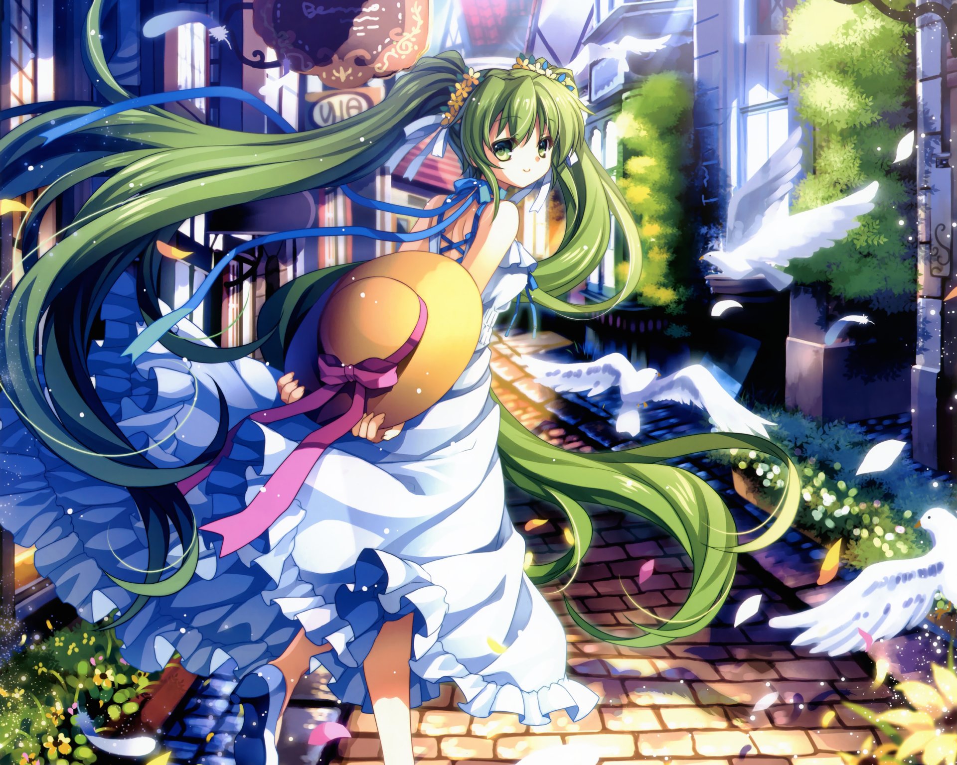 Vocaloid Miku in HD: Enchanting Anime Dreamscape