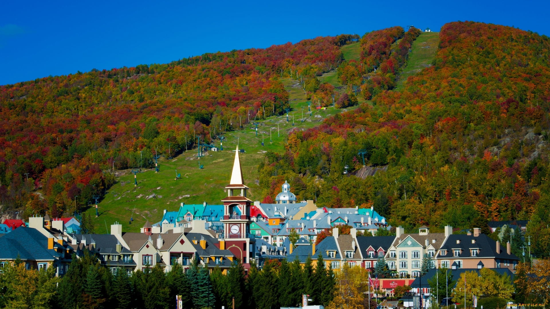 Download Man Made Town HD Wallpaper