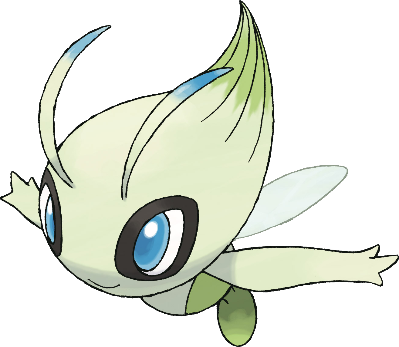 Stunning HD Pokémon Wallpaper: Celebi in Glorious Detail
