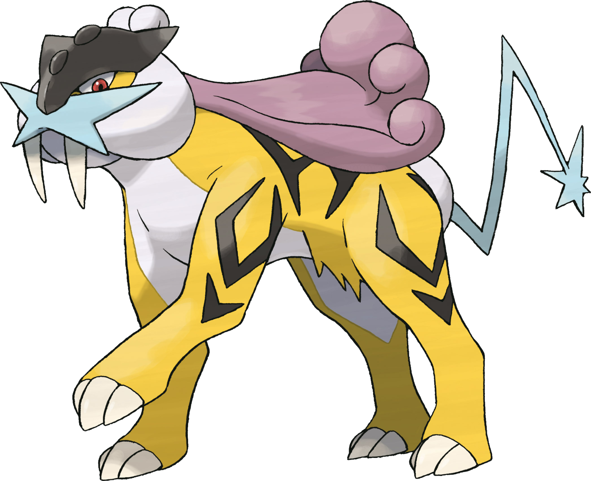Raikou HD — Thunderous Pokemon Wallpaper