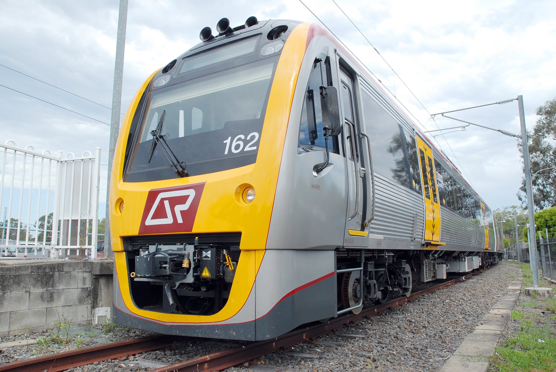 Download Train Vehicle Brisbane Train HD Wallpaper