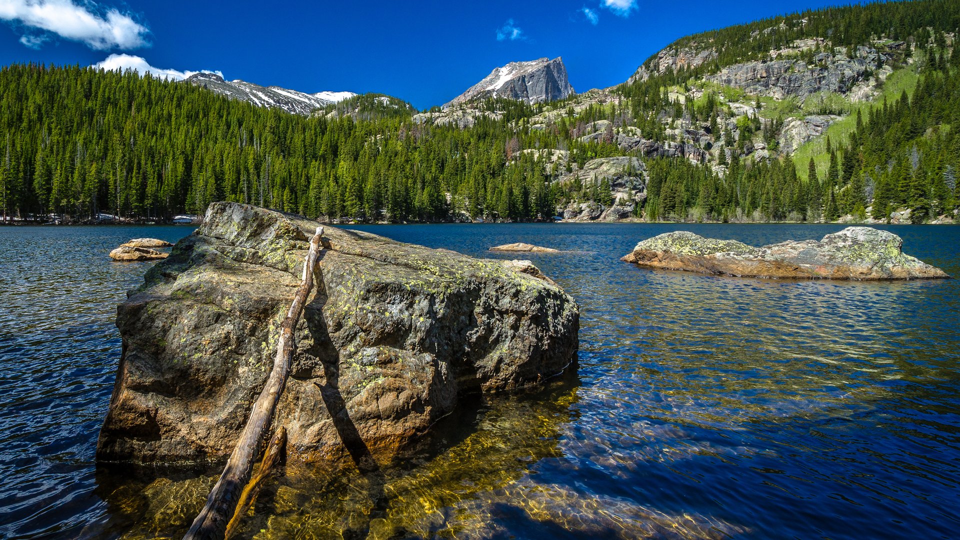 Majestic River Serenity: HD Nature Wallpaper Bliss | 1920x1080 ...