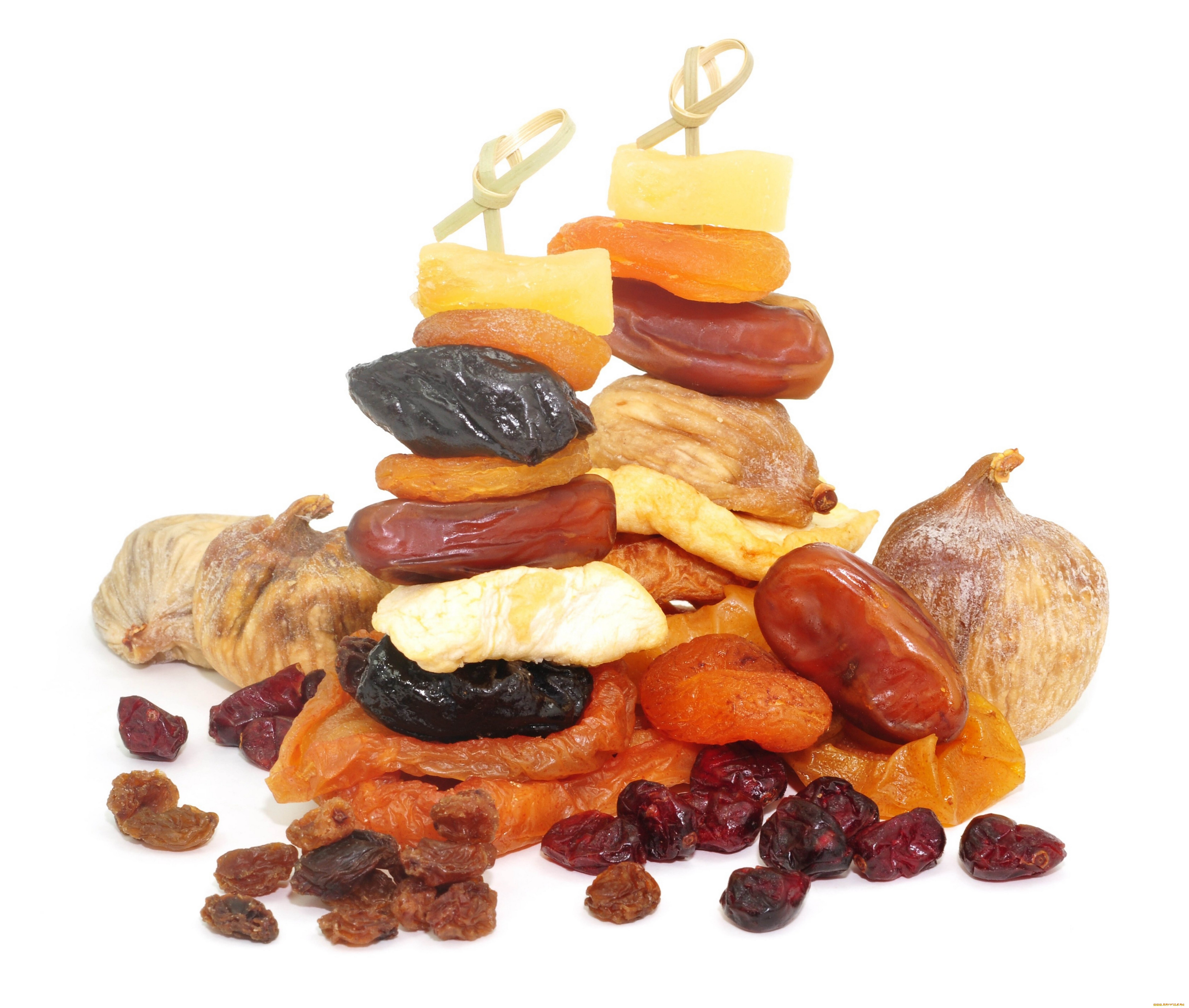 4K Ultra HD Delight: Vibrant Dried Fruit Medley