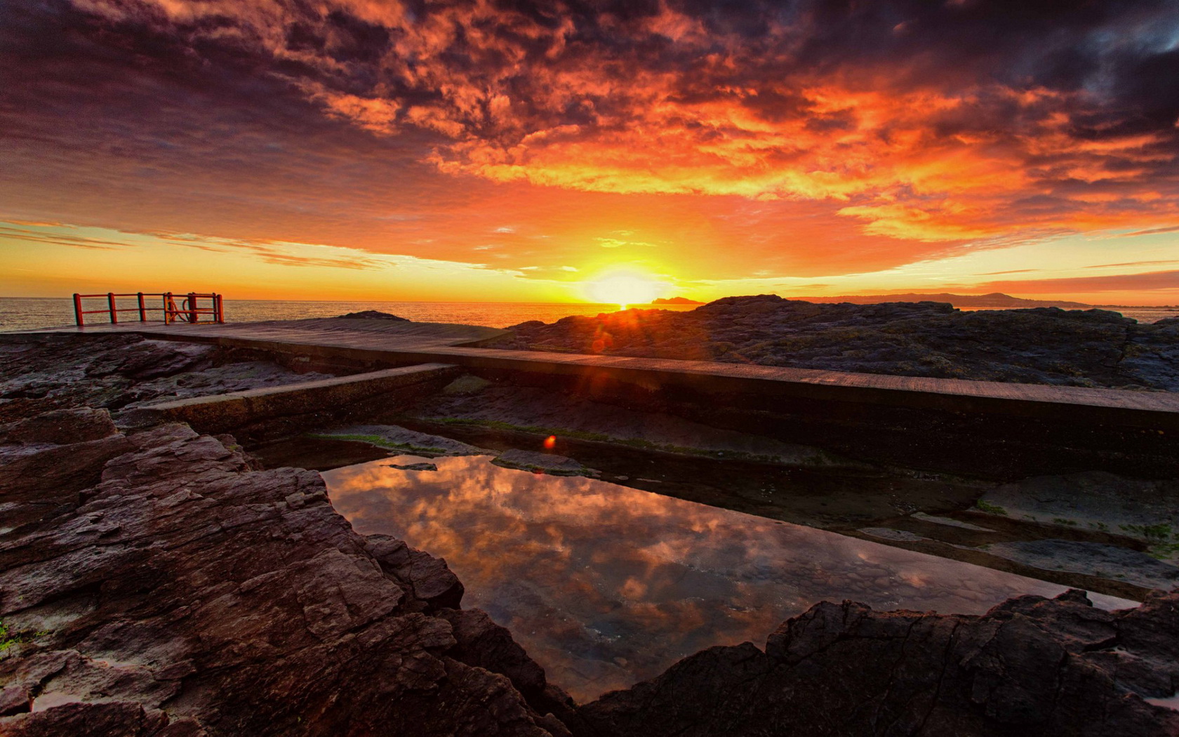 Nature Sunset Wallpaper