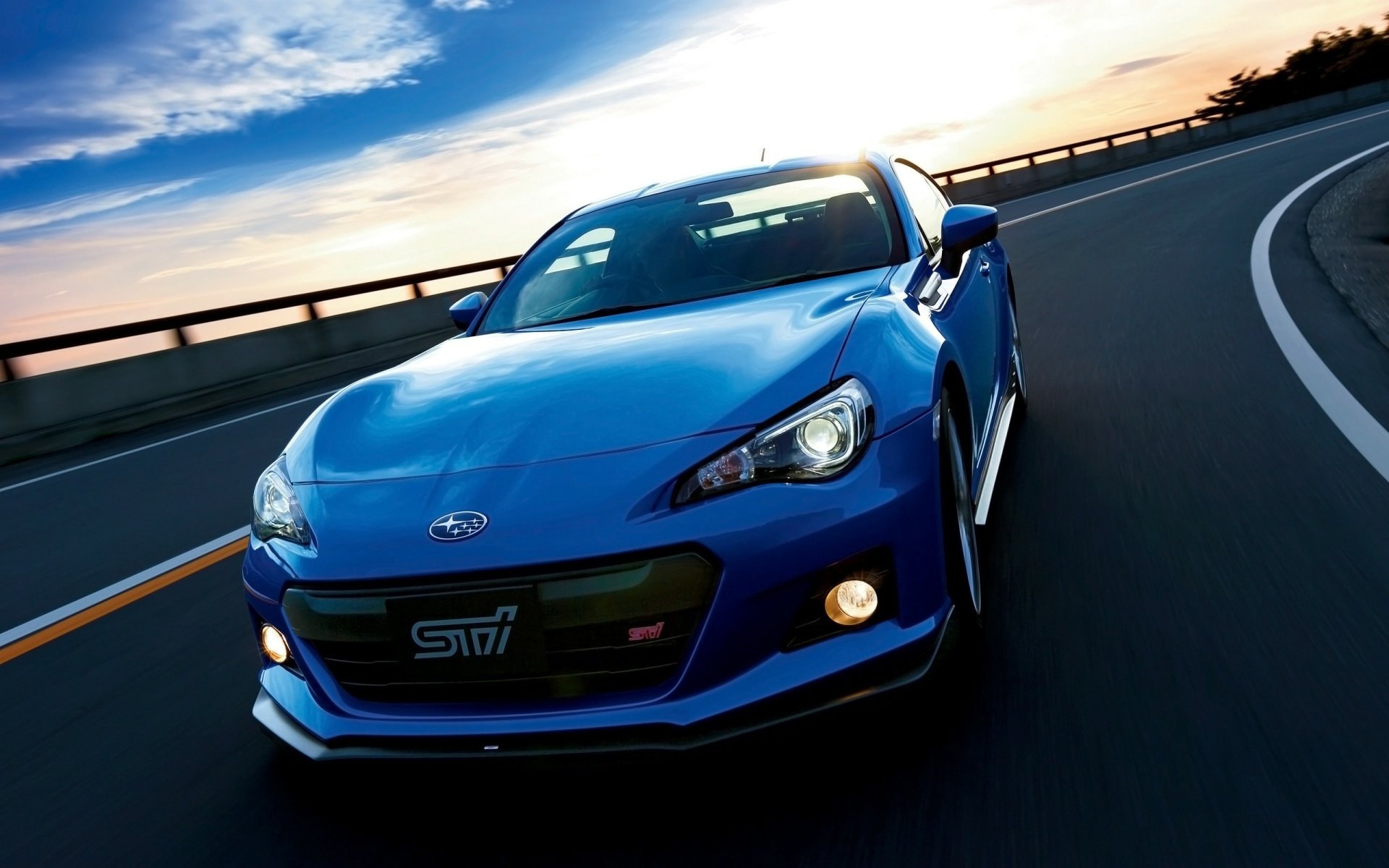 Subaru Twilight Run — 2K Quad HD Wallpaper | 2560x1600 | Wallpaper Abyss