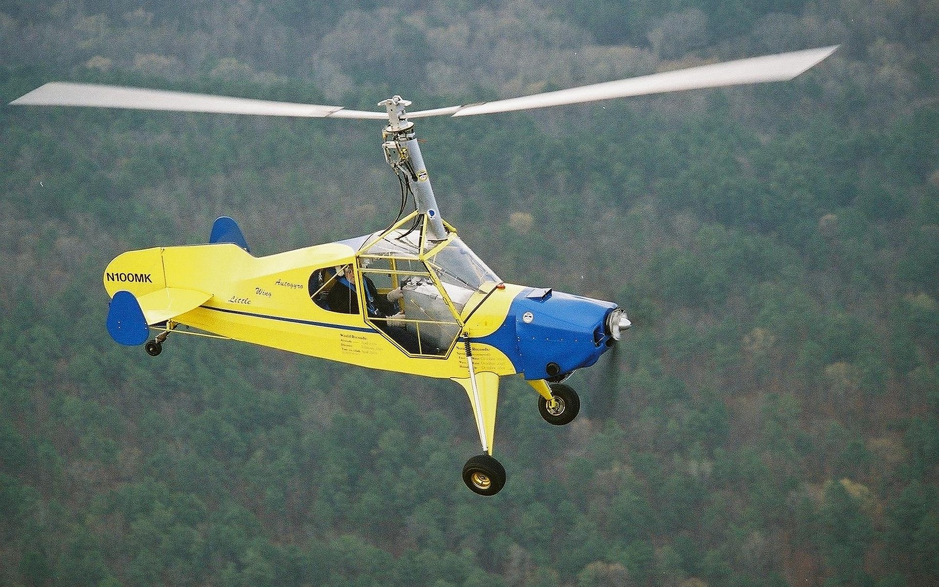 Download Vehicle Little Wing Autogyro HD Wallpaper | 1920x1200 ...