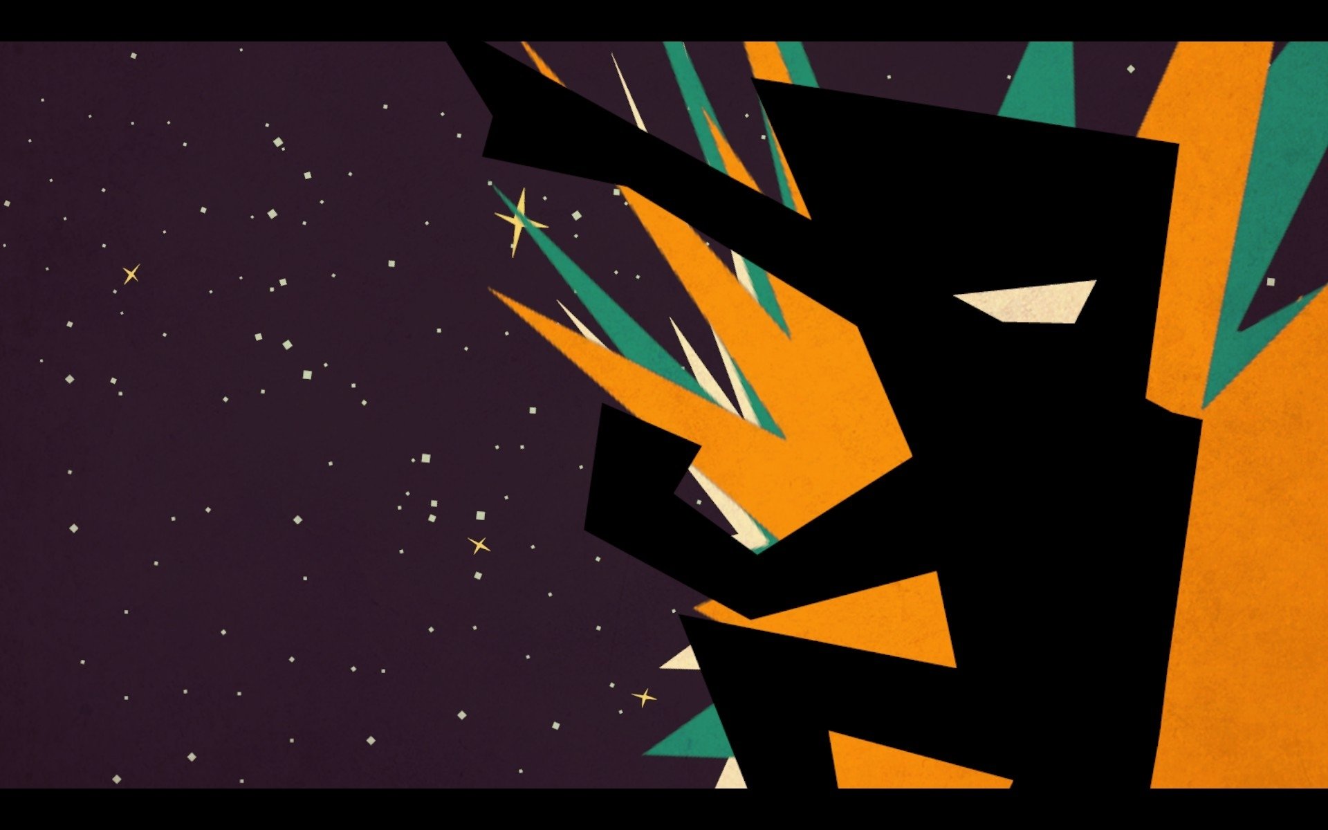 BIT.TRIP Runner Abstract HD Wallpaper