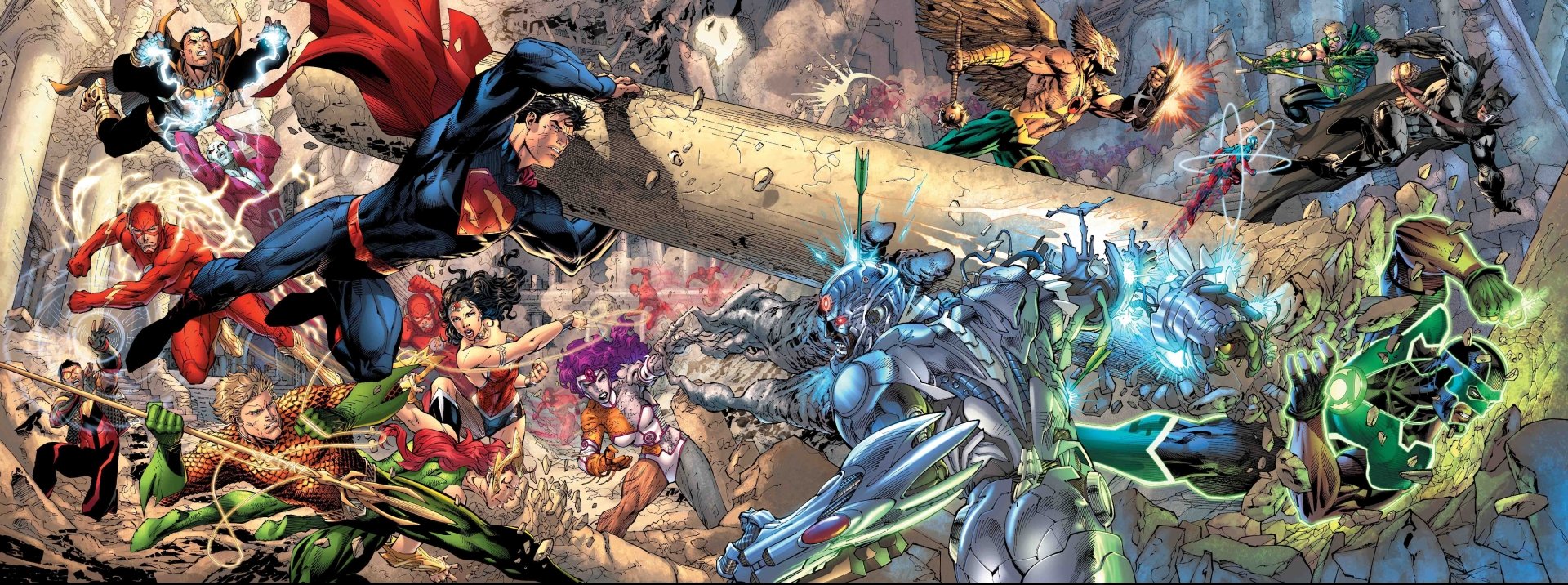 Trinity War: Epic 4K Ultra HD Comic Battle of Heroes