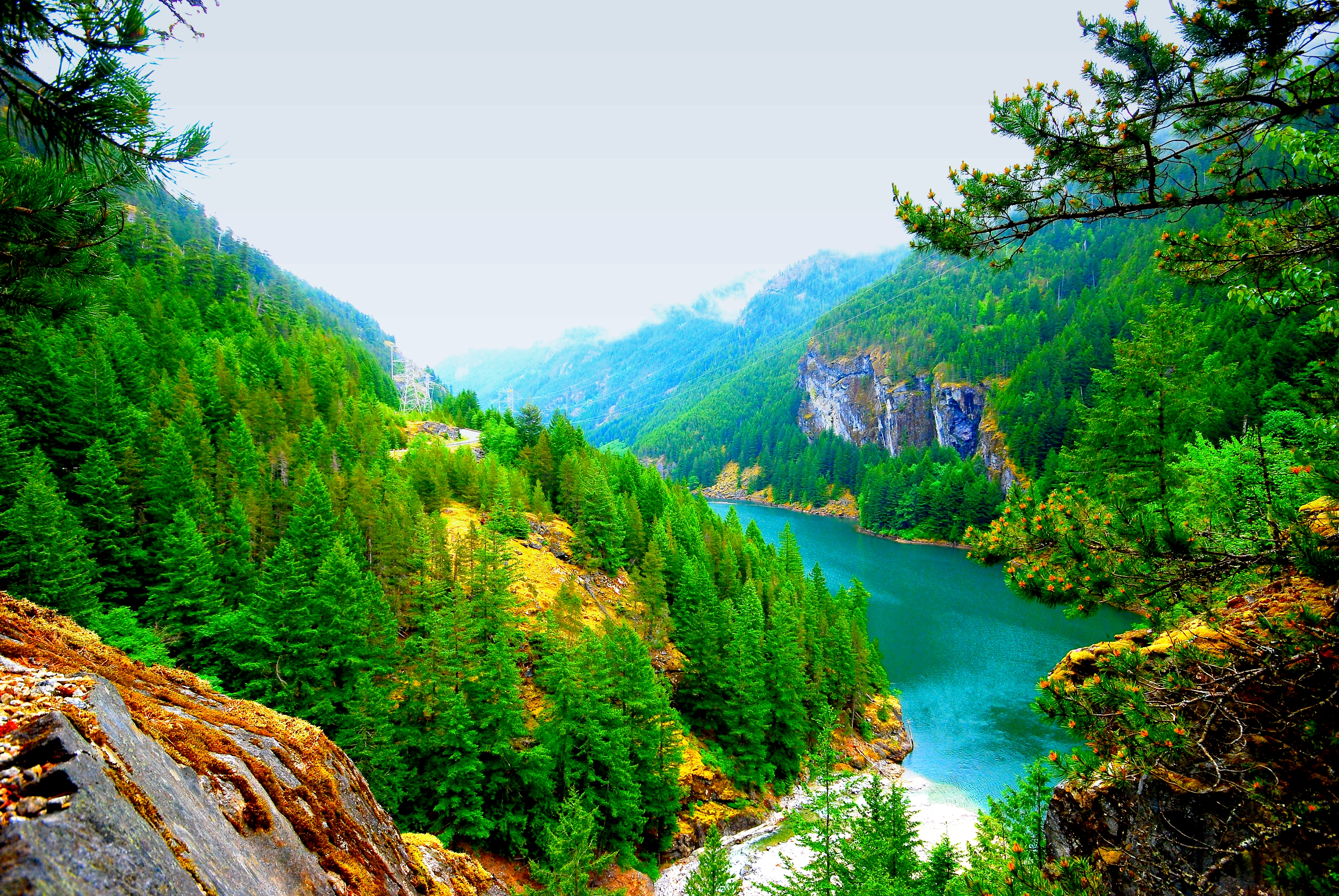 Tranquil Nature A 4K Ultra HD Landscape Wallpaper