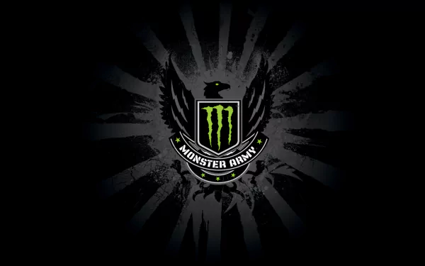 Monster Energy Signature: HD Wallpaper of Man-Made Power