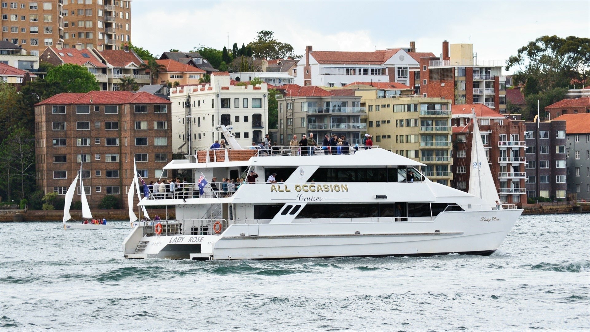The Mv Lady Rose In Sydney Harbour by lonewolf6738