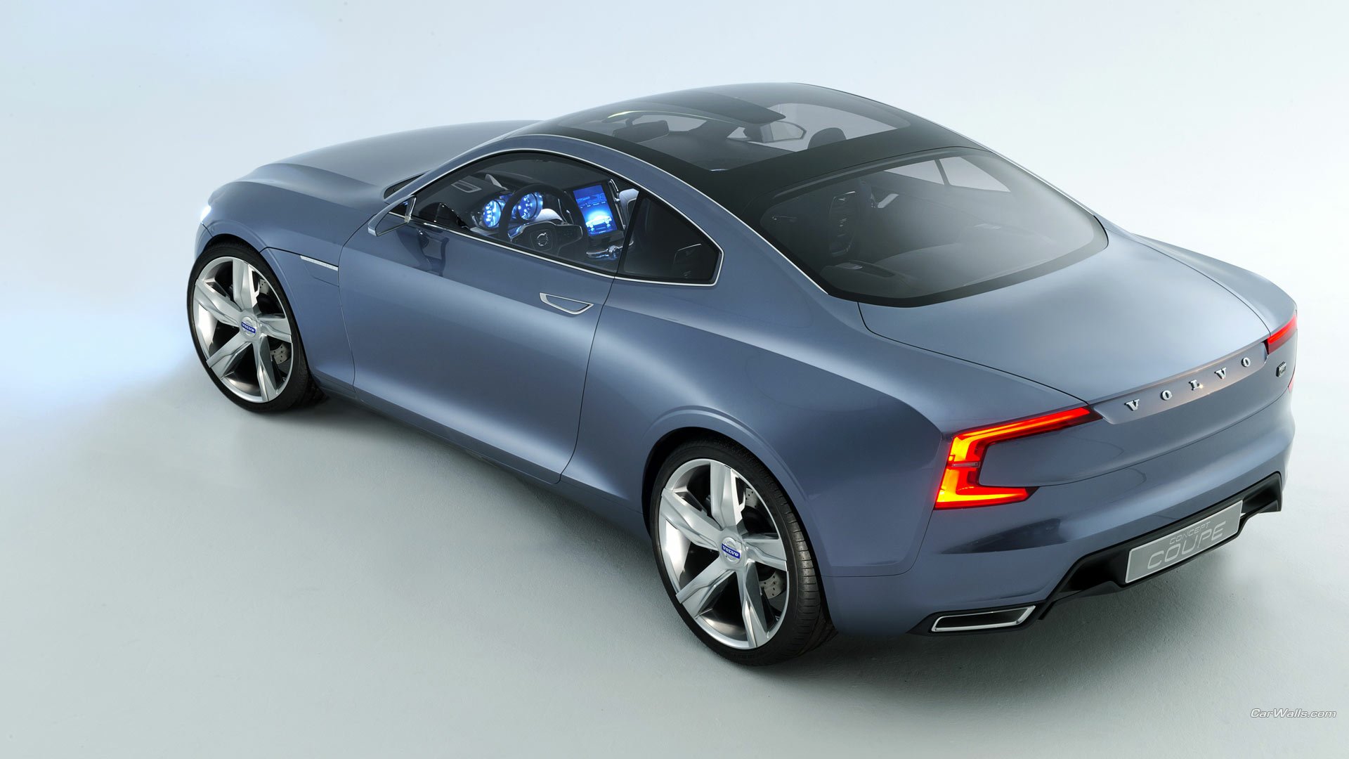 Download Vehicle 2013 Volvo Coupe Concept HD Wallpaper