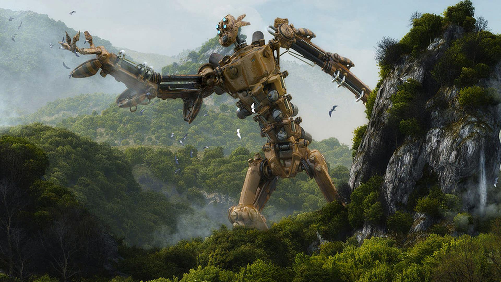 Robot Rising Hd Wallpapers
