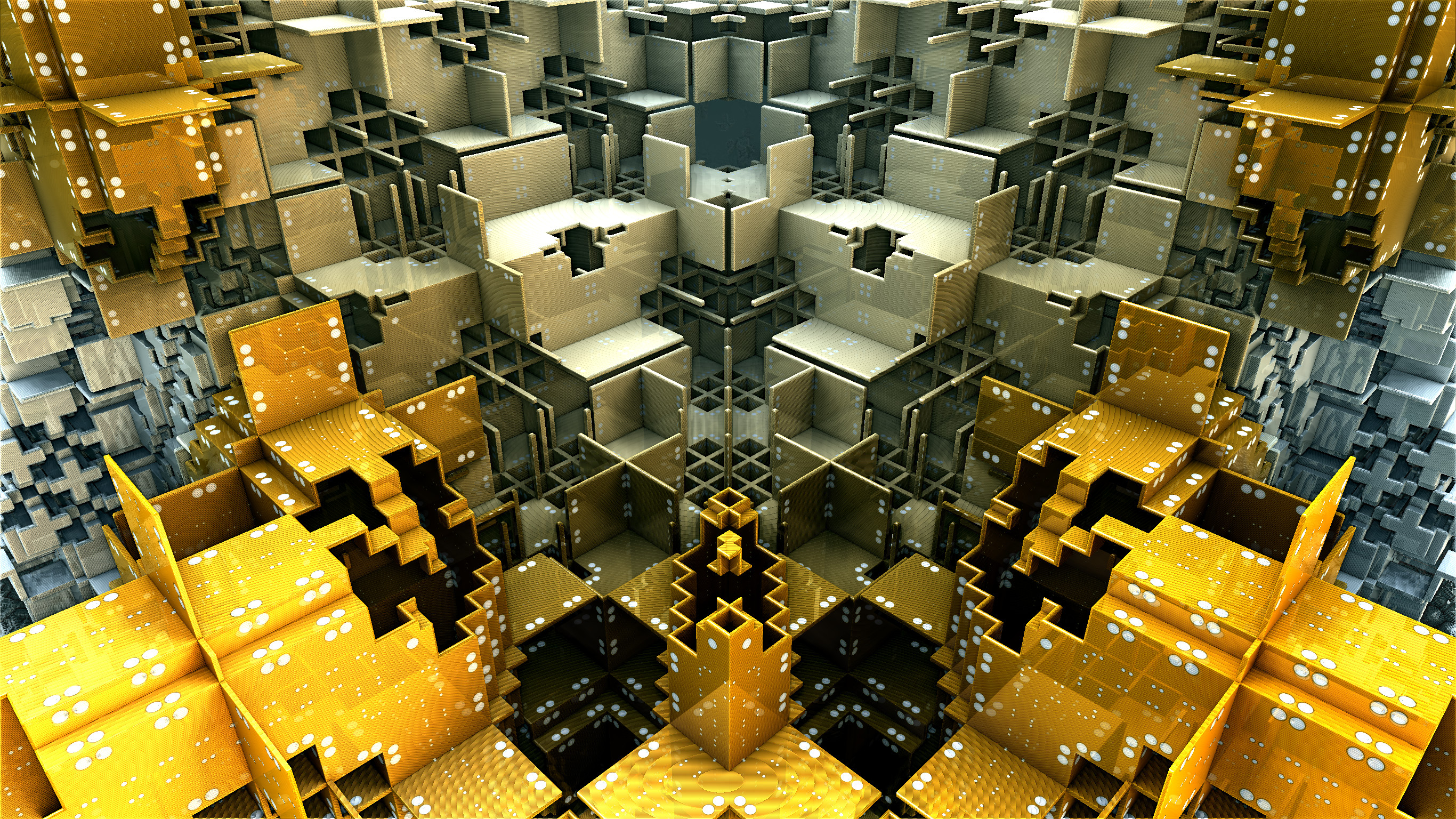 Scan Wallpaper 3d Building