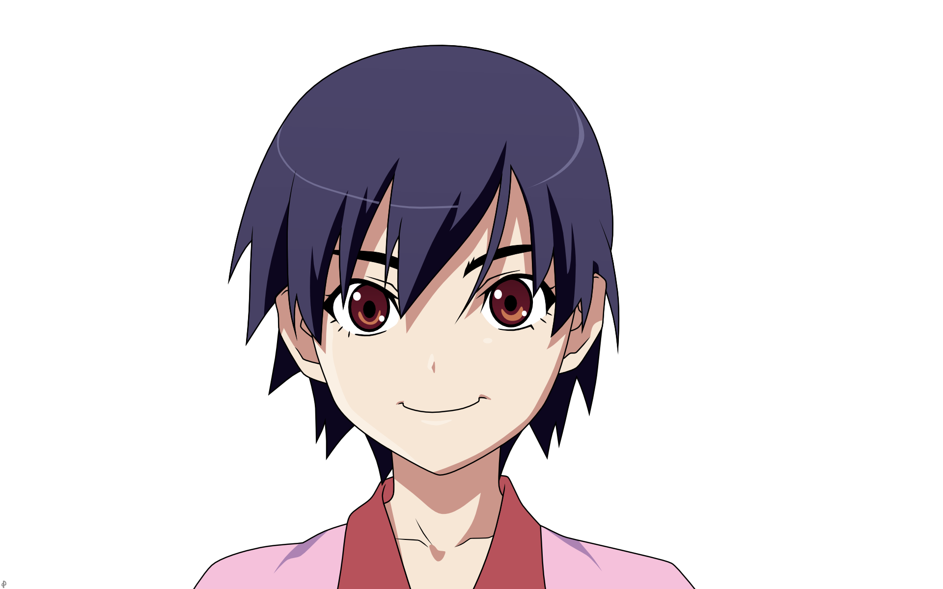 Download Suruga Kanbaru Anime Monogatari (Series) HD Wallpaper