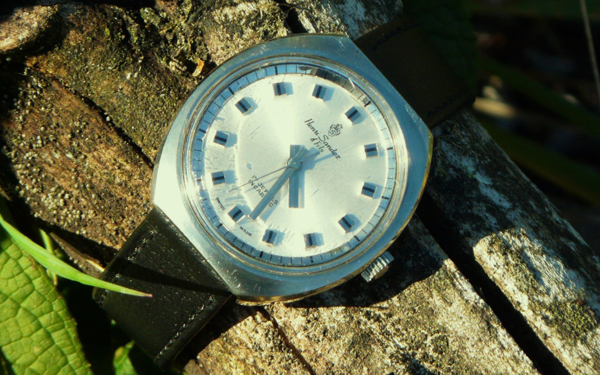 Download Sandoz Man Made Watch HD Wallpaper