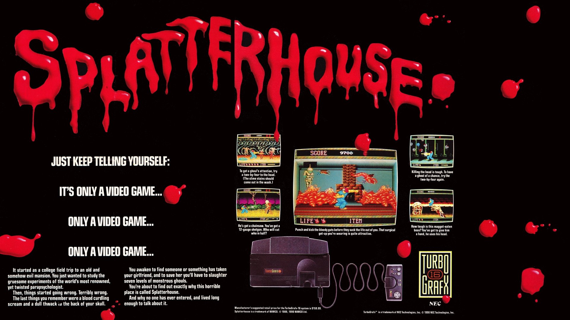 [10+] Splatterhouse Wallpapers