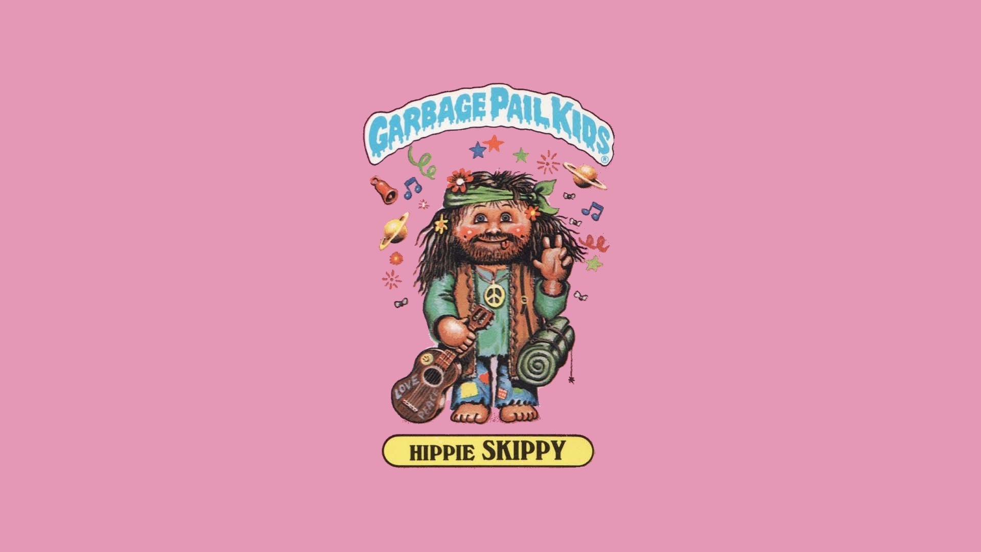 Download Hippie Skippy Comic Garbage Pail Kids HD Wallpaper