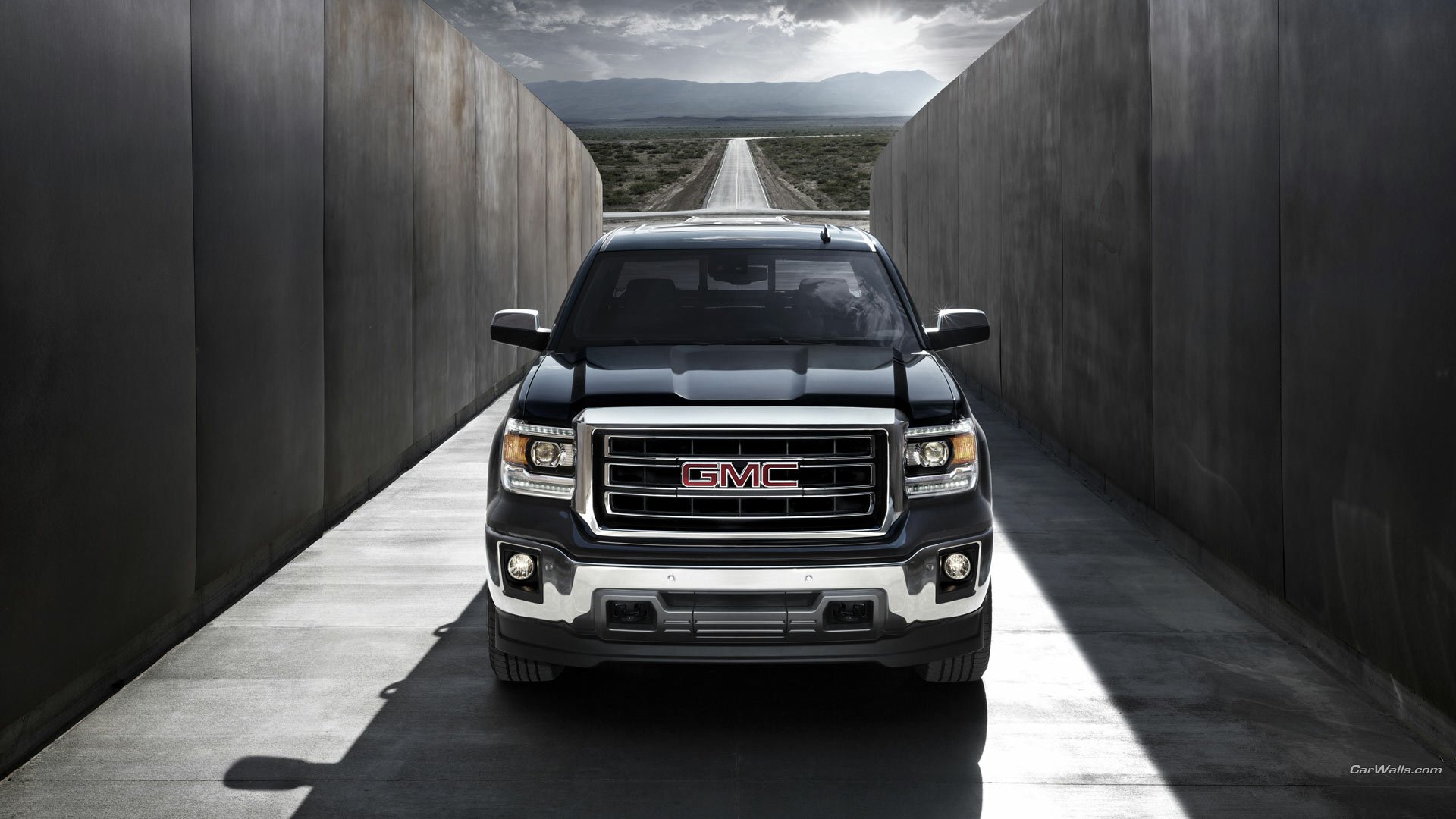 Download Vehicle GMC Sierra HD Wallpaper