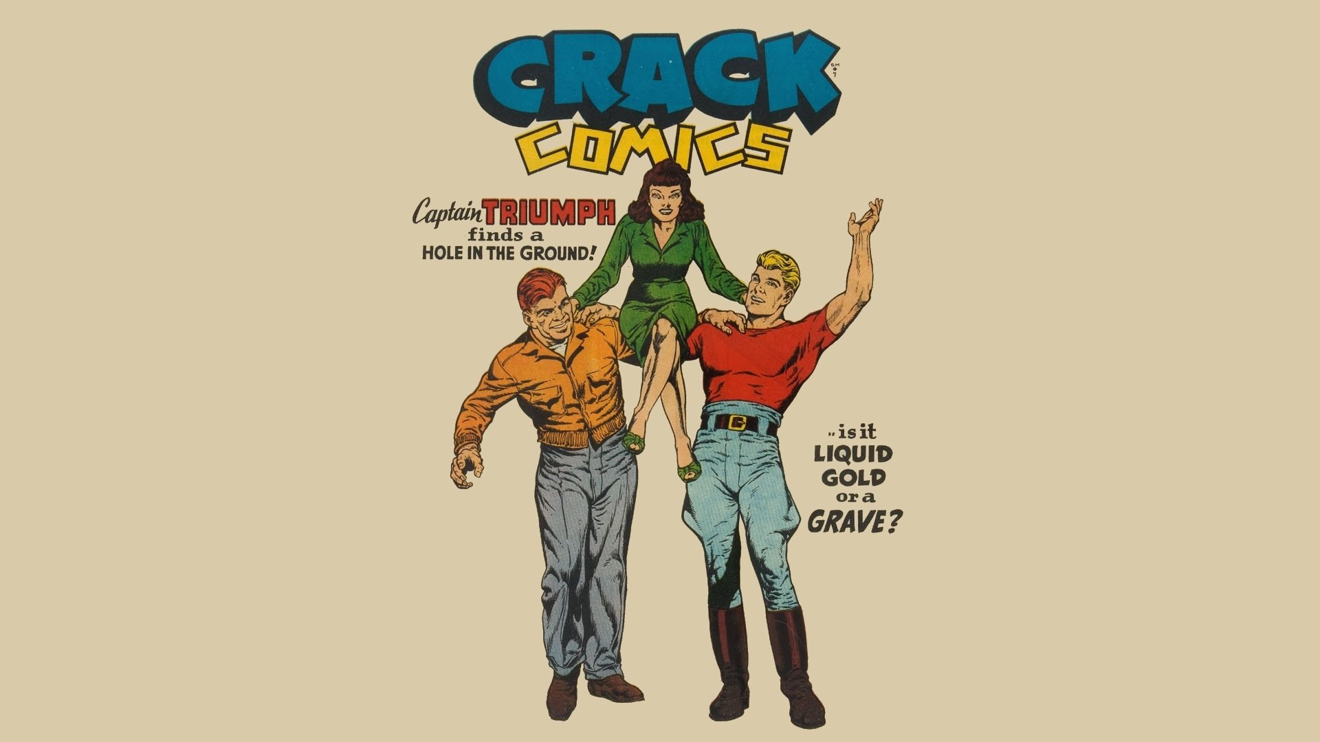 Comics Crack Comics HD Wallpaper