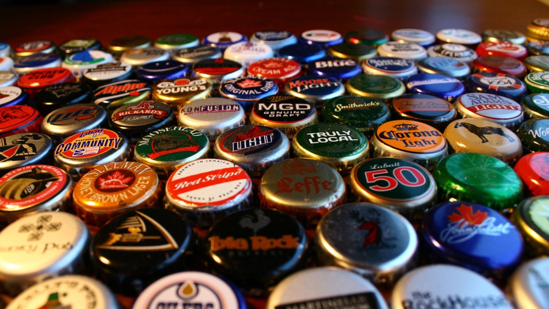 Download Caps Bottle Beer Misc Beer Bottle Caps HD Wallpaper